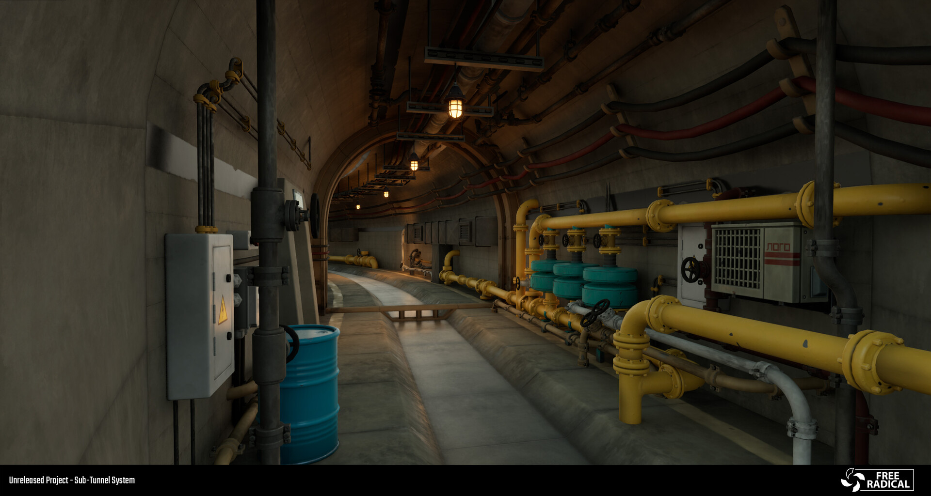 Alex Tang - Unreleased TimeSplitters Project - Sub-Tunnel System