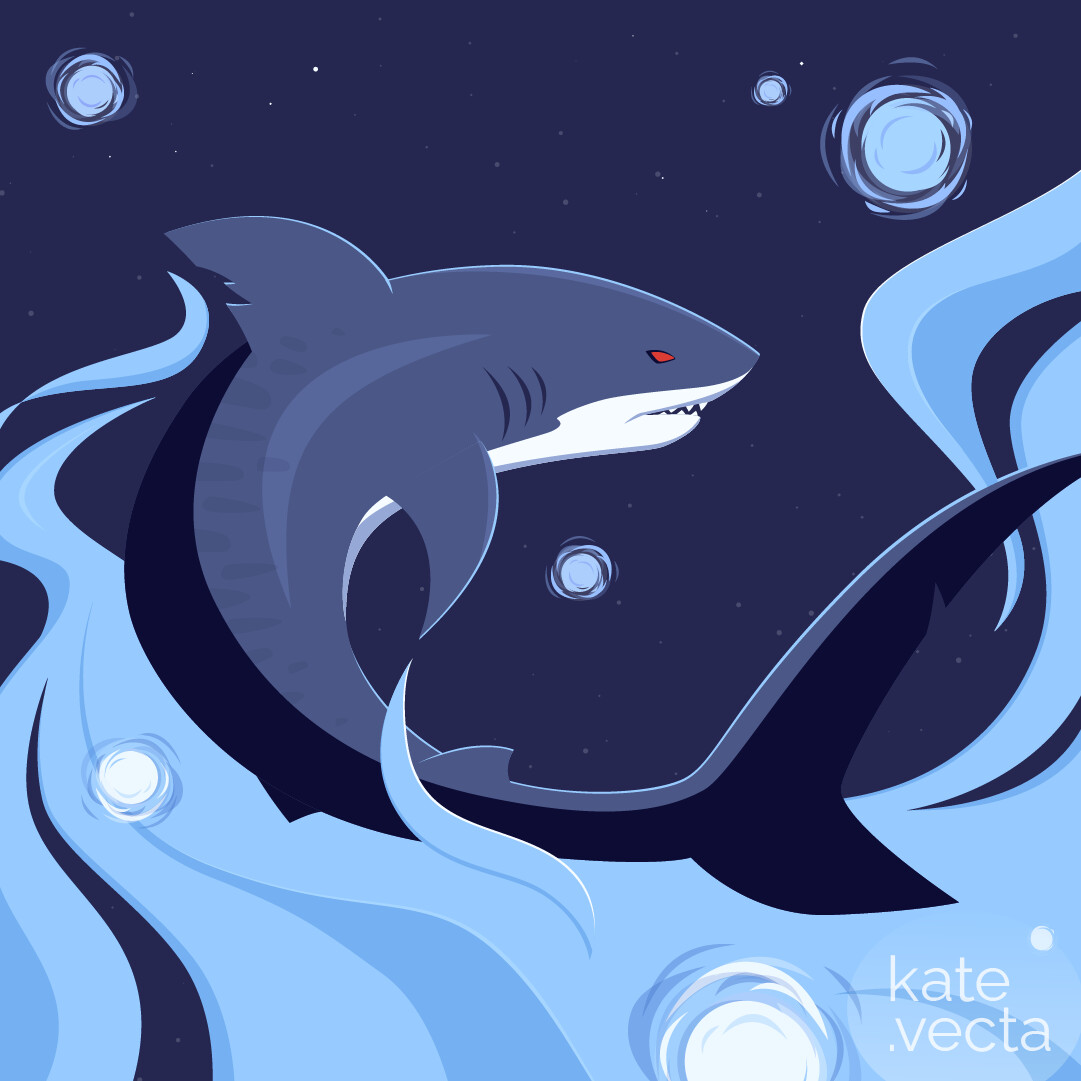 ArtStation - Celestial shark