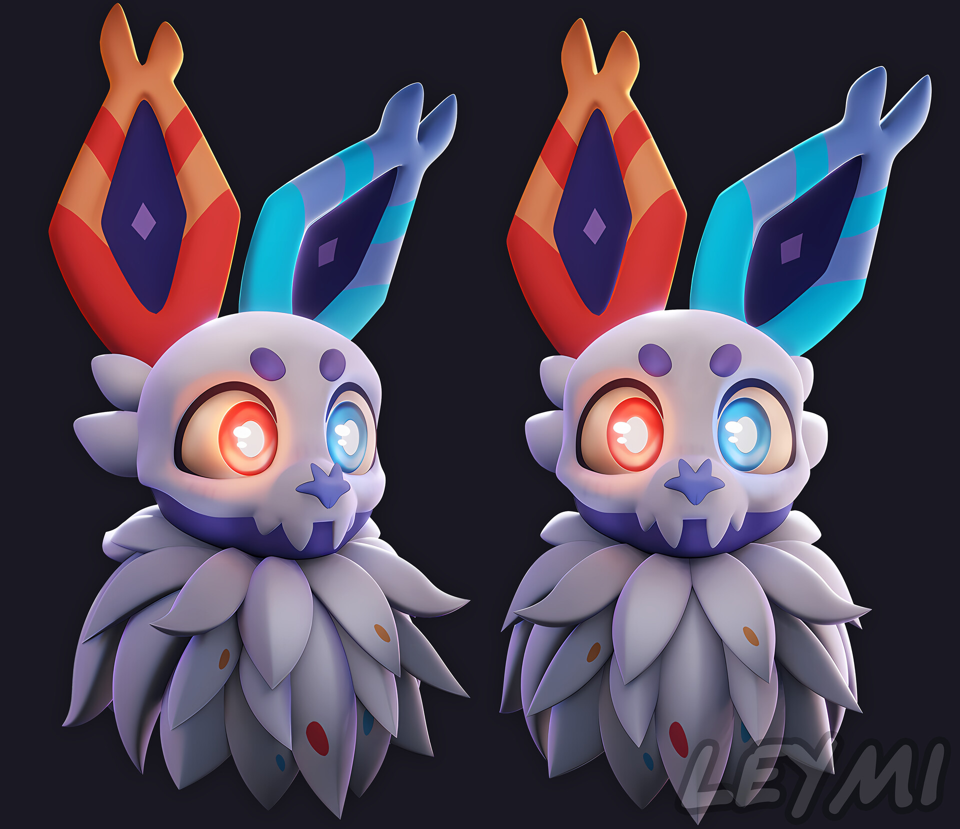 ArtStation - 3D render of sclupt For IvyComb