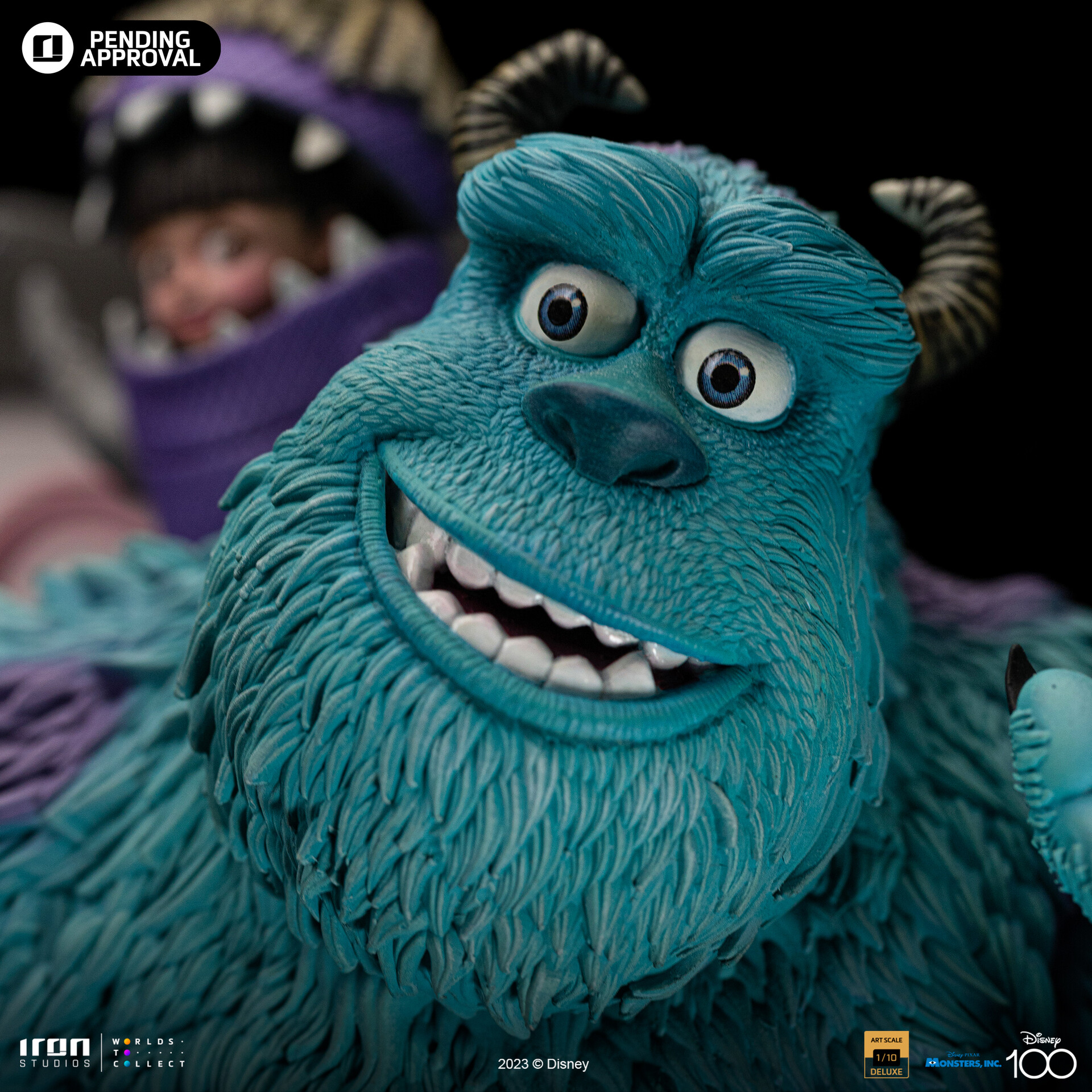 Stefanie Zirkus - Monsters, Inc. - Disney 100 - Iron Studios