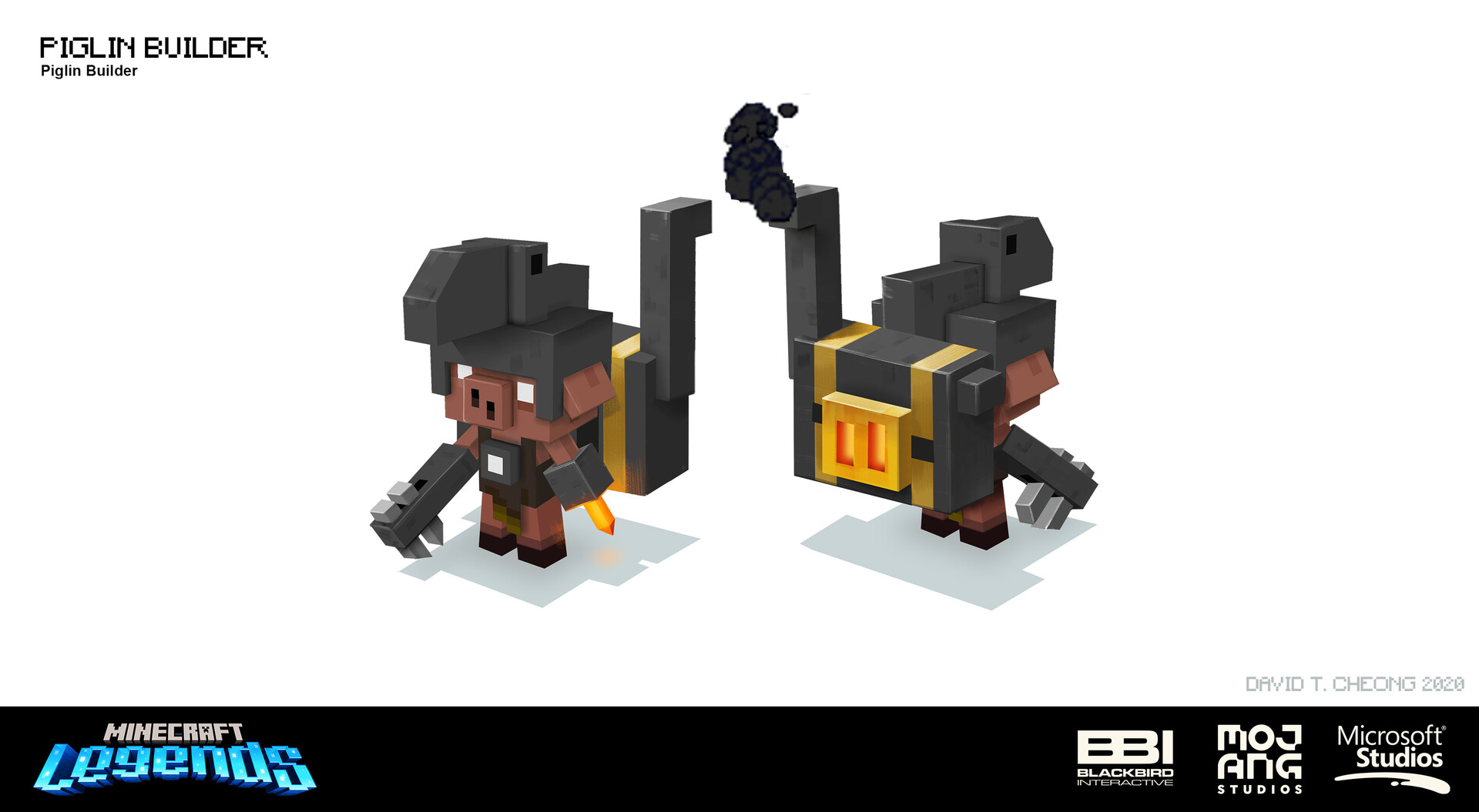 David Cheong - Minecraft: Legends - Piglin Character/Unit Designs