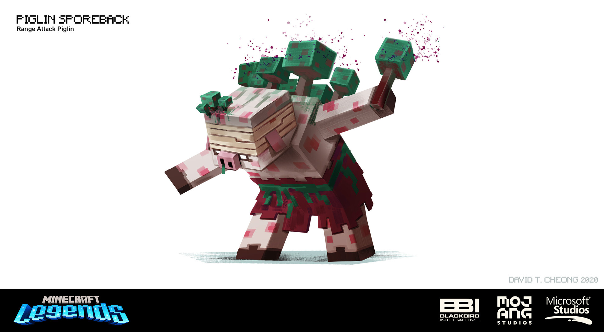 David Cheong - Minecraft: Legends - Piglin Character/Unit Designs