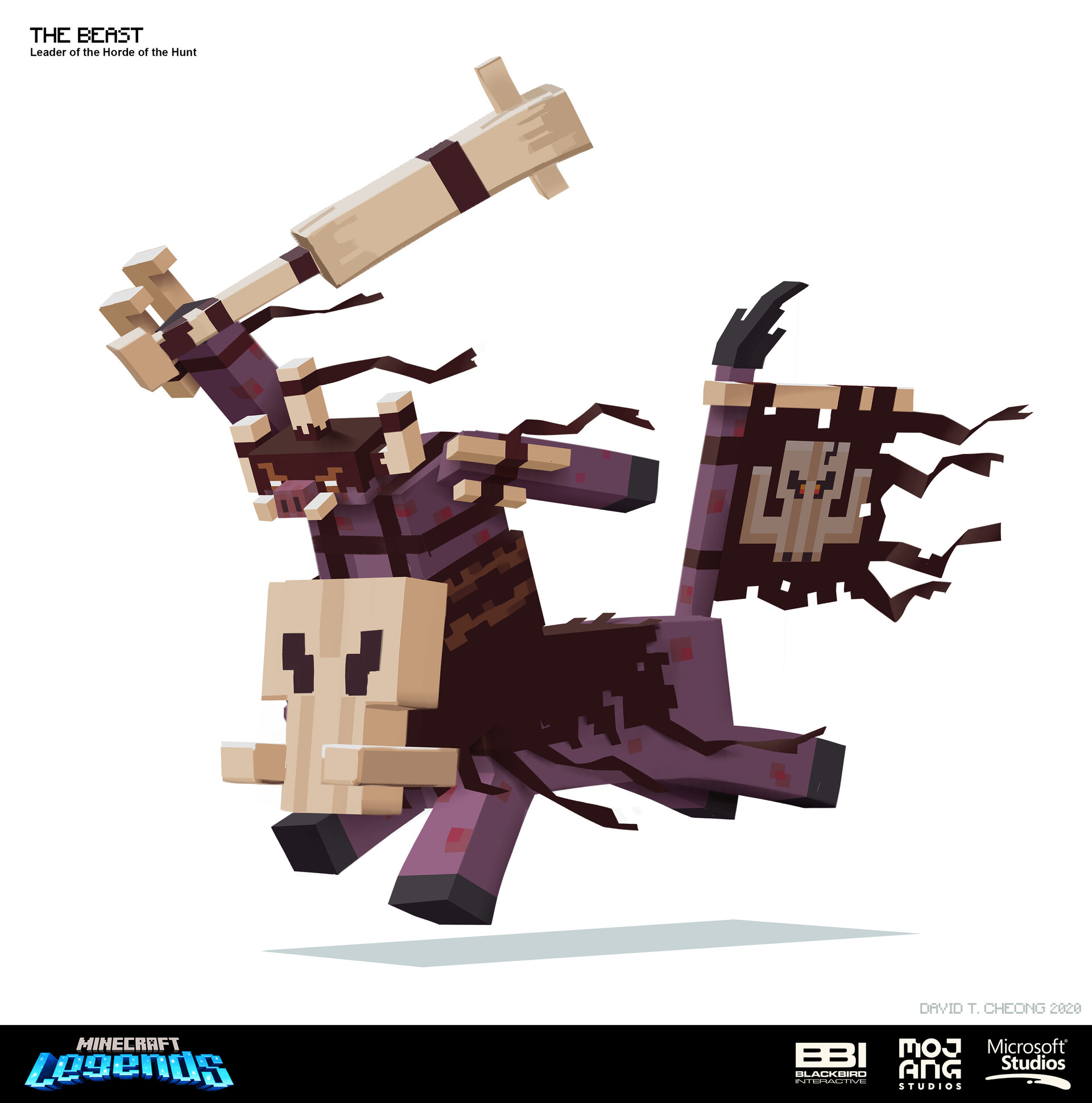 David Cheong - Minecraft: Legends - Piglin Character/Unit Designs