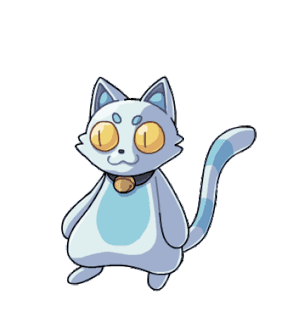 Kendrew Groff - Journey Into Uncanny Valley - Meowsicle animated sprite