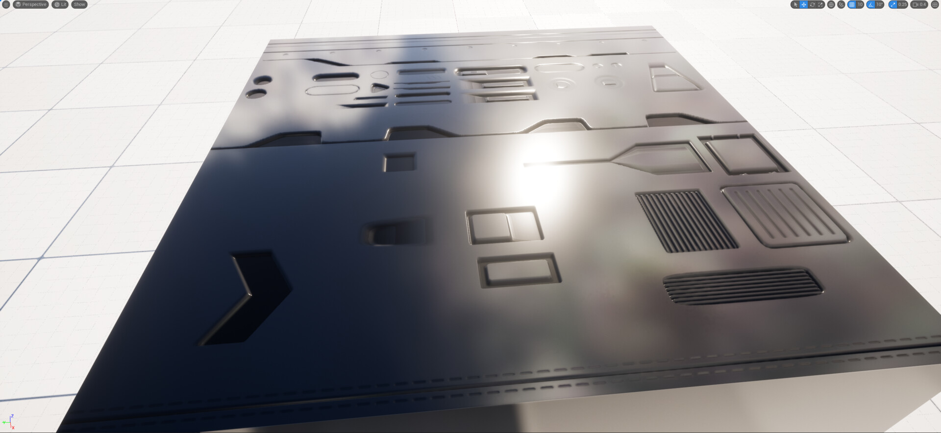 Nathan Le Tallec - Origin M50 Interceptor from Star Citizen [FAN ART]