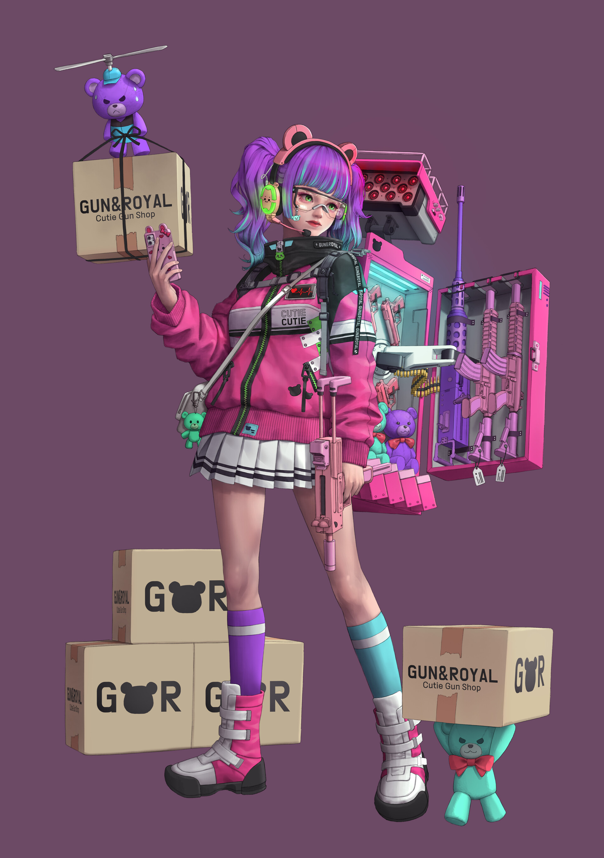 ArtStation - Pink-GunShop