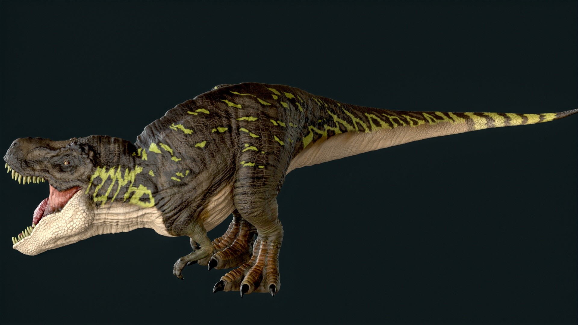 Raul Dolcet - Dino T-Rex, 3D print and game Asset