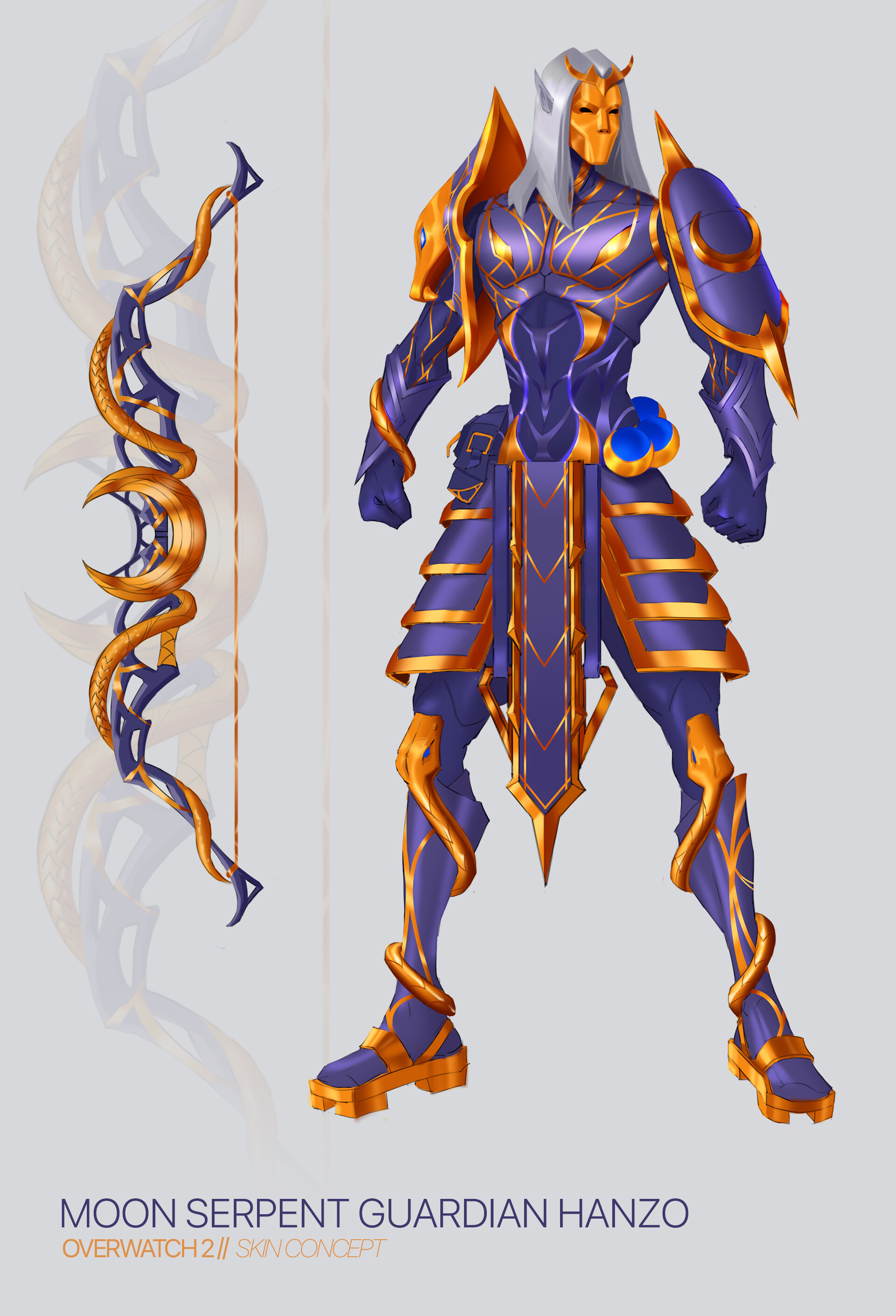 ArtStation - Overwatch Hanzo Skin Concept (personal)