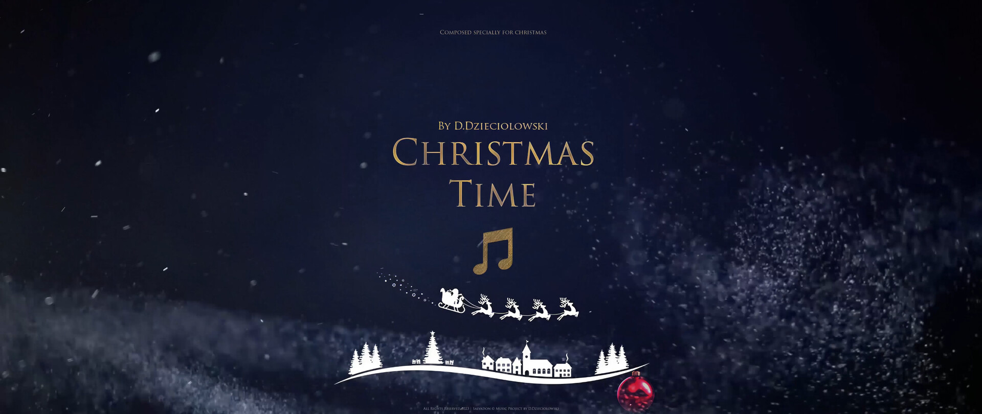 DreitArt . - "Christmas Time" music cover | For D.Dzieciolowski Composer