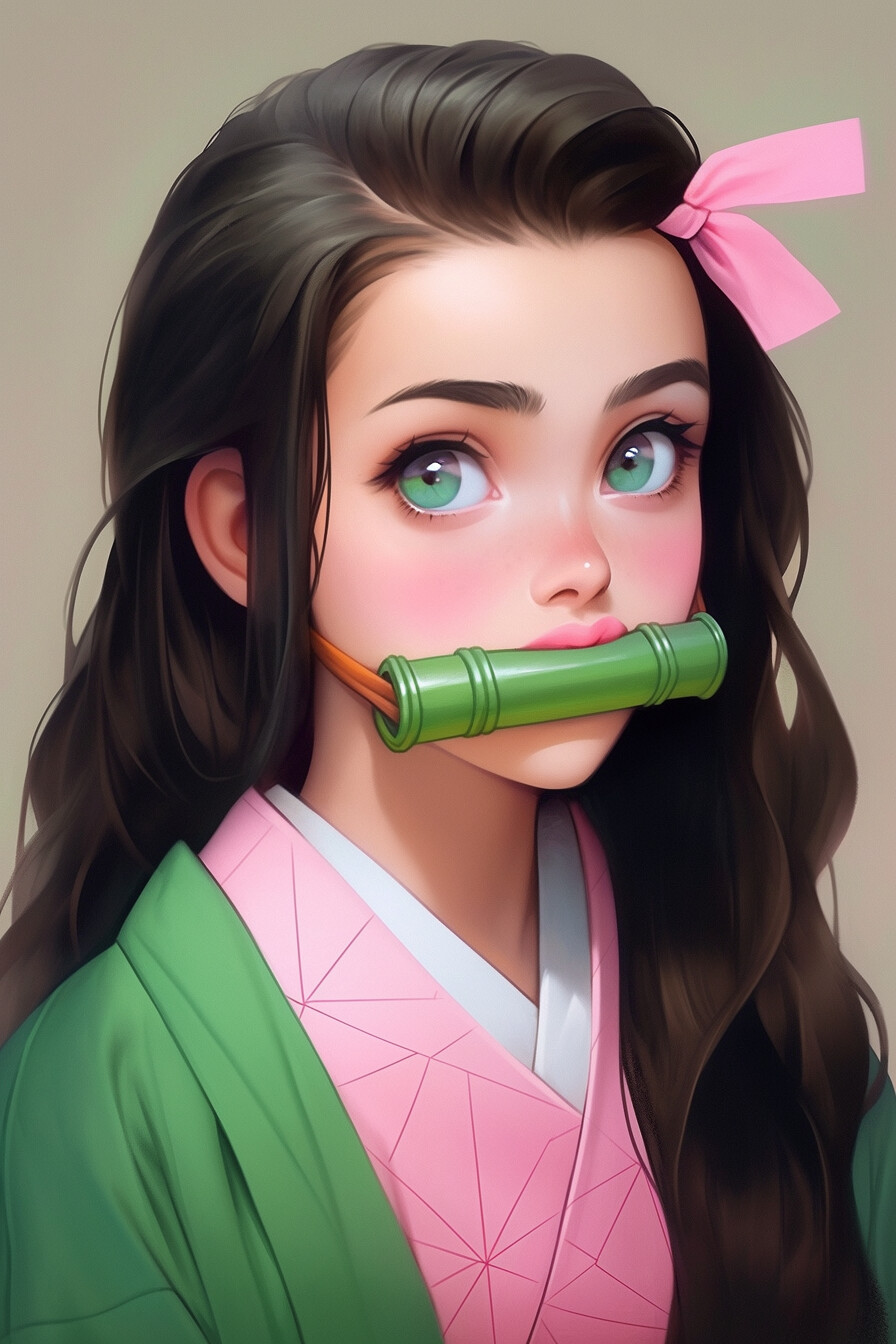 ArtStation - Nezuko Kamado - Demon slayer fan art