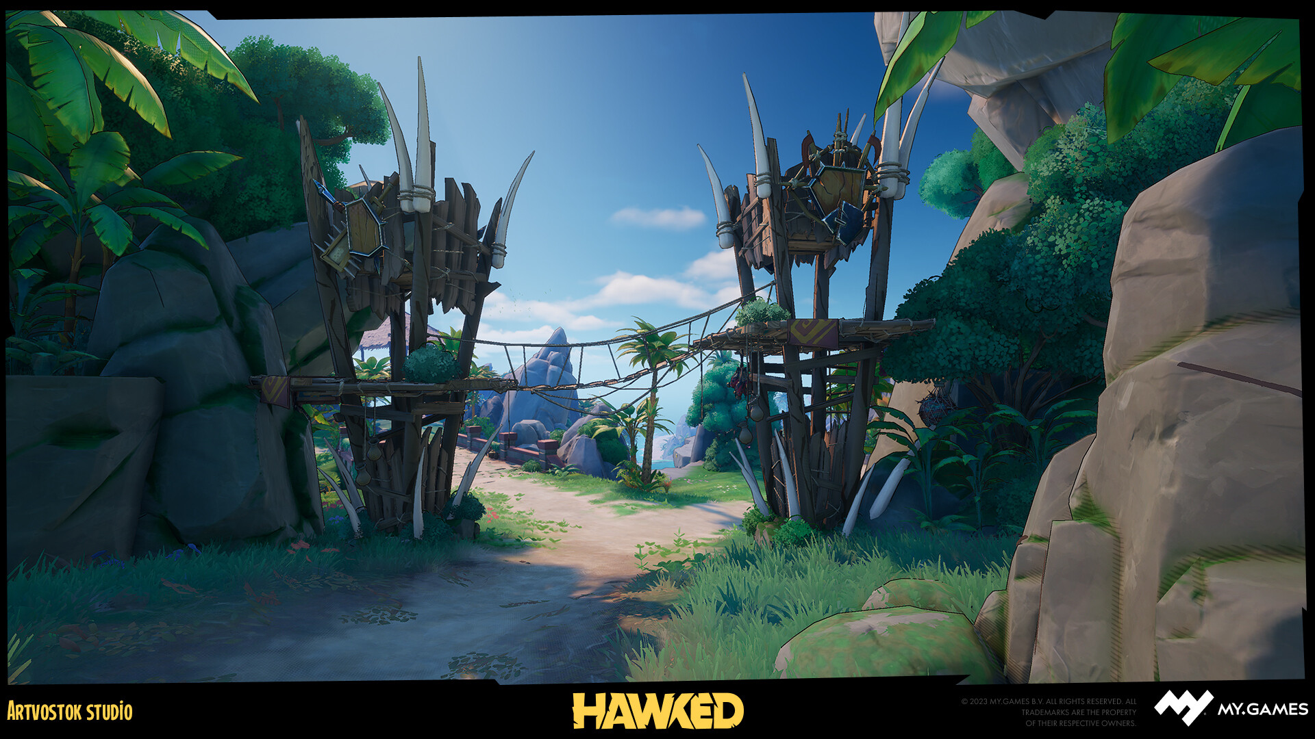 ARTVOSTOK STUDIO - HAWKED - Level art