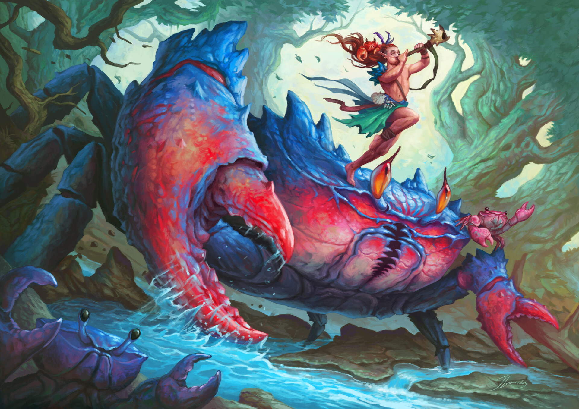 ArtStation - Crab Charmer