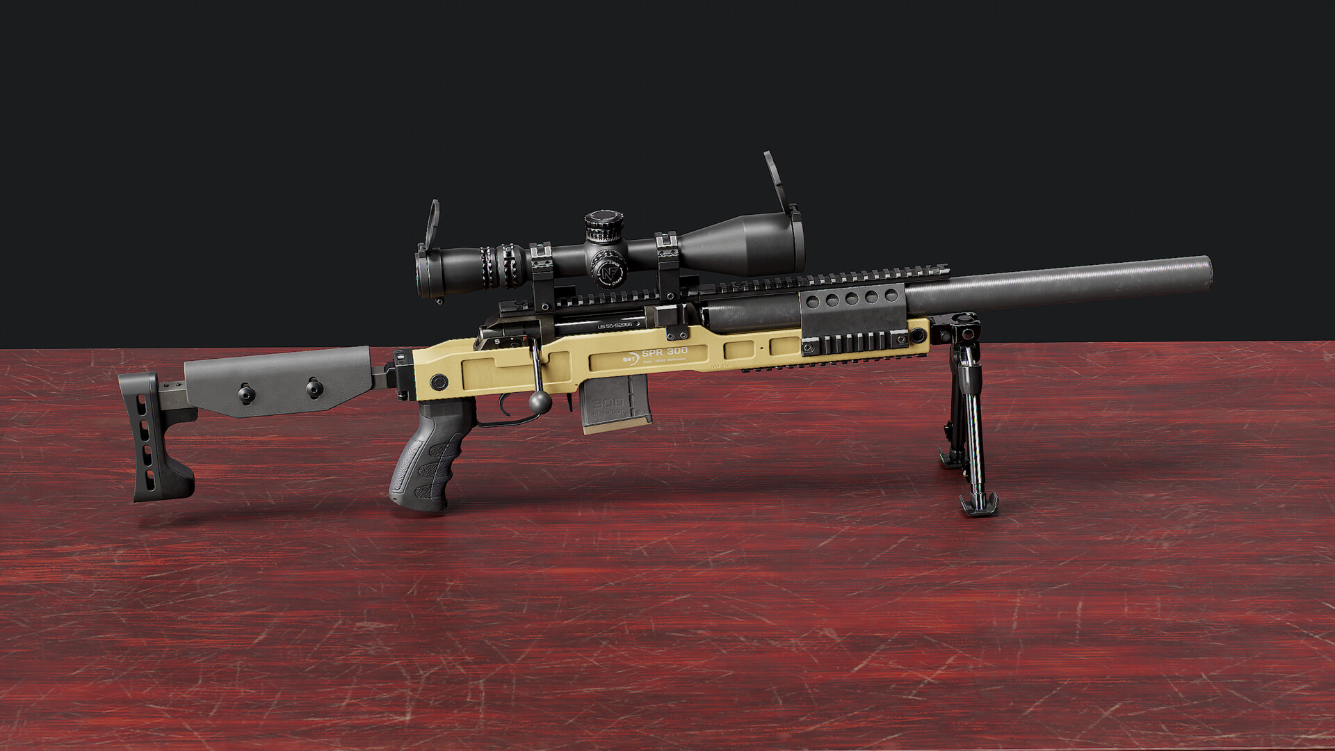 ArtStation - Snipre Rifle SPR 300