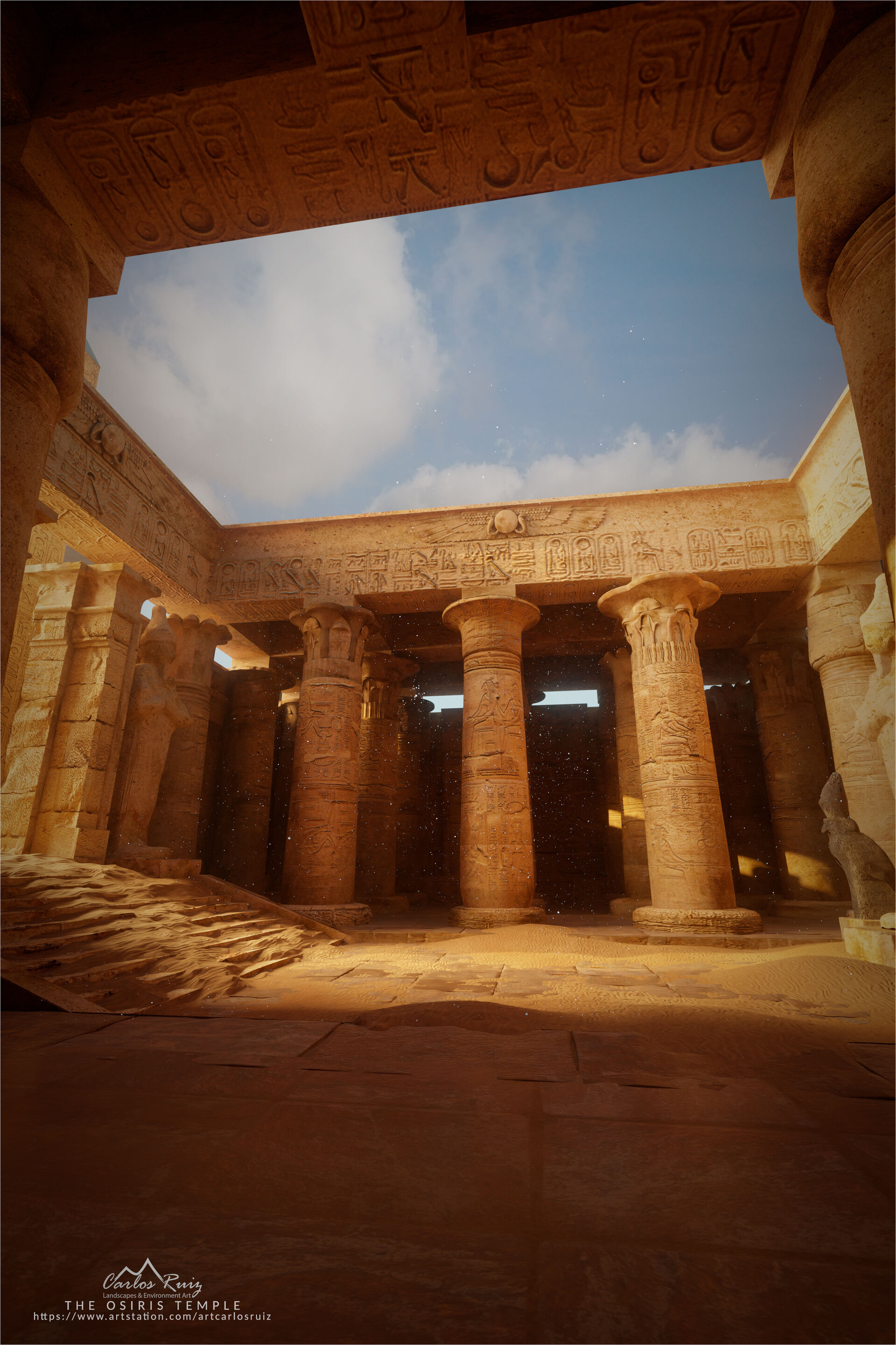 ArtStation - The Osiris Temple II