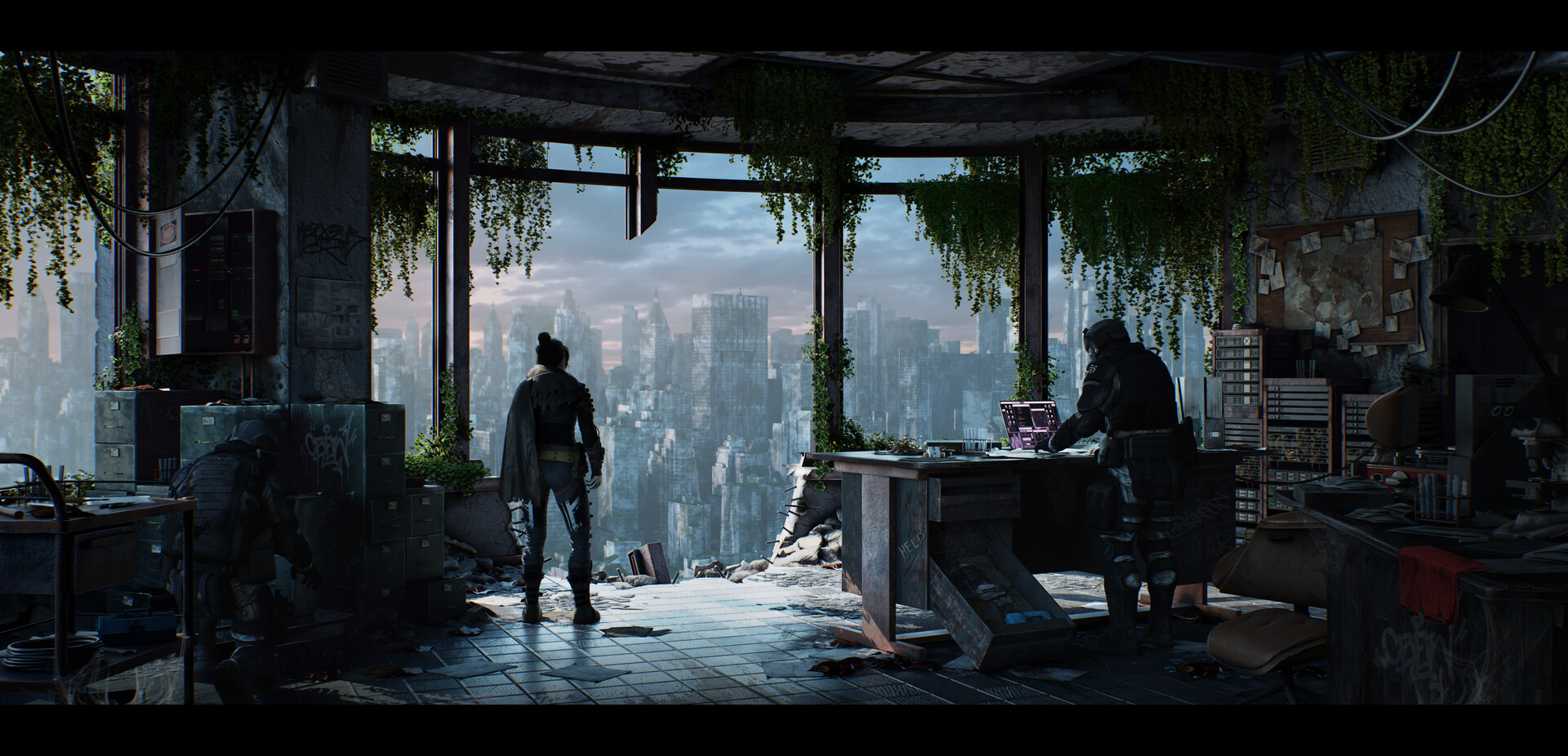 ArtStation - aerial view