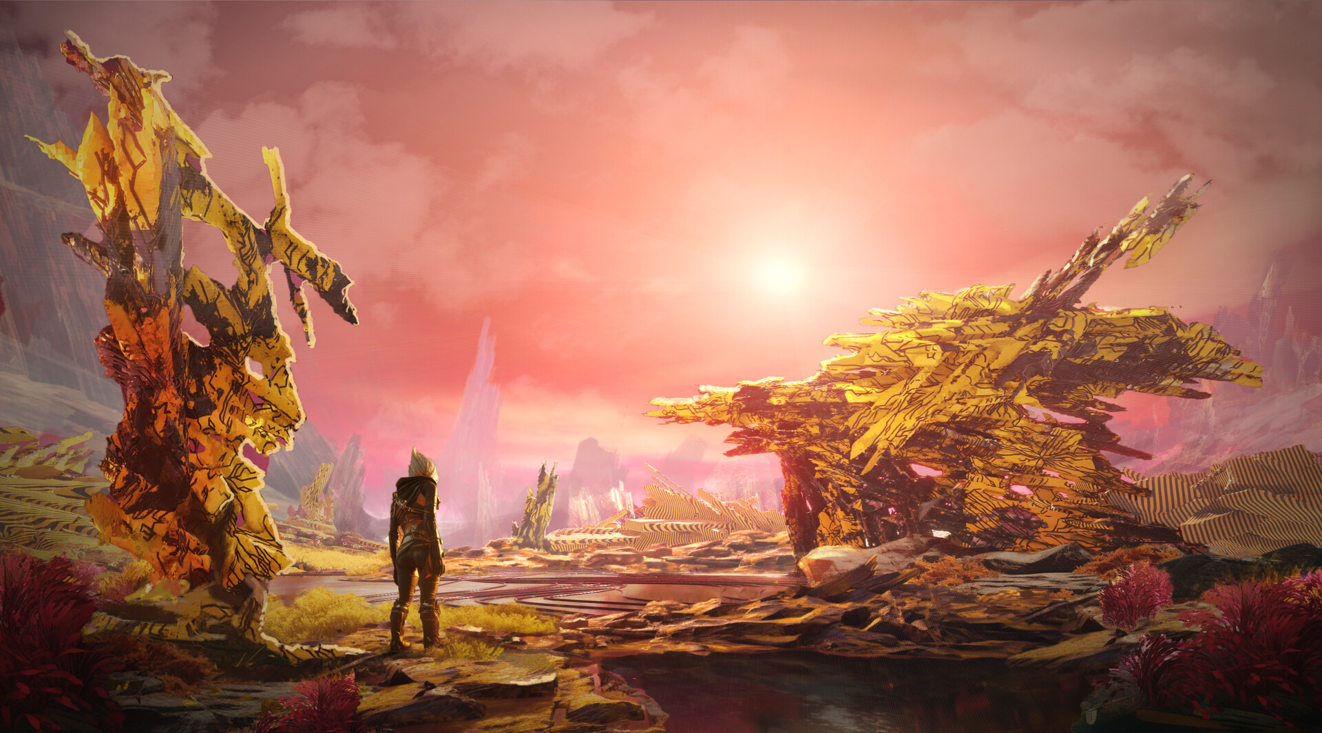 ArtStation - Abstract Environment Concept Design