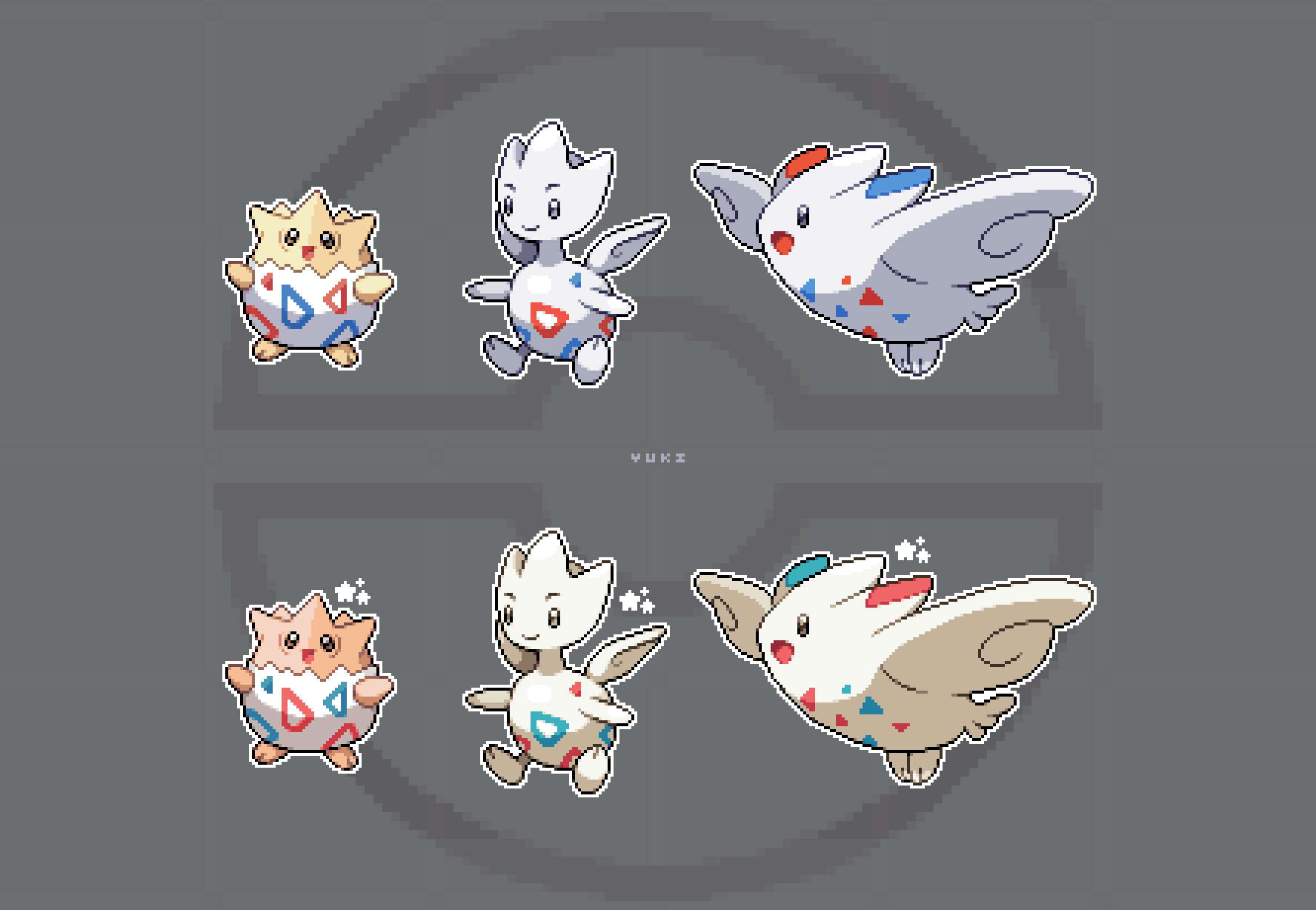 Shiny Togepi Pokemon X