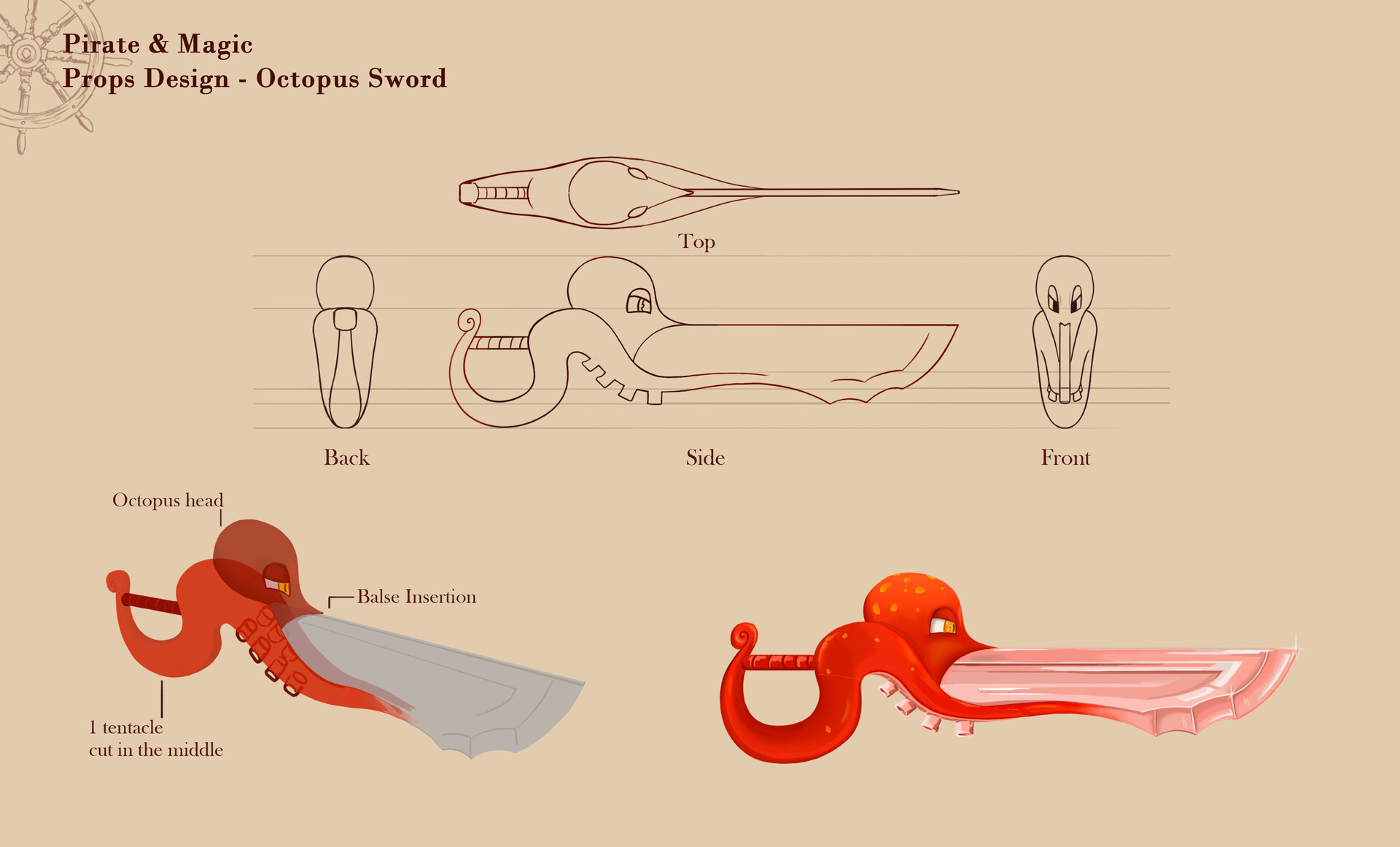 ArtStation - Octopus Sword
