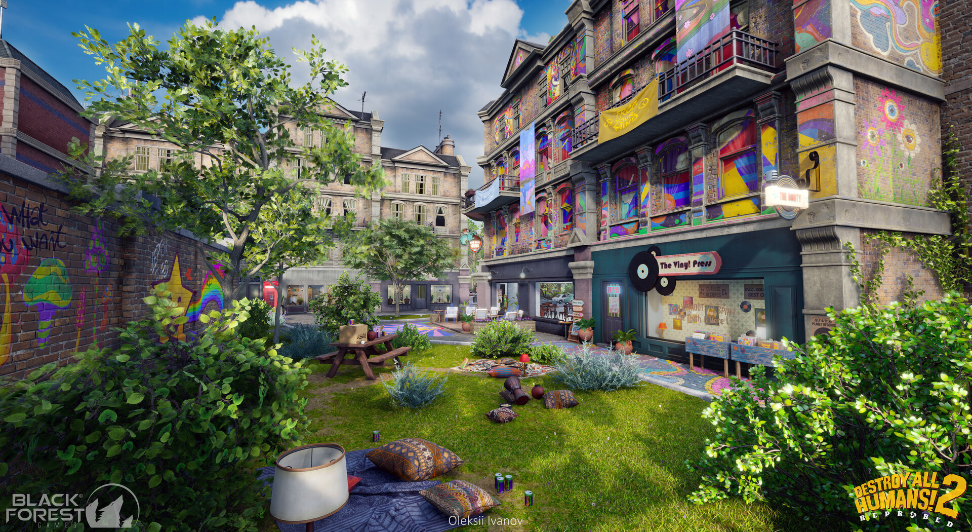 Oleksii Ivanov - Destroy all Humans 2 - Albion city streets