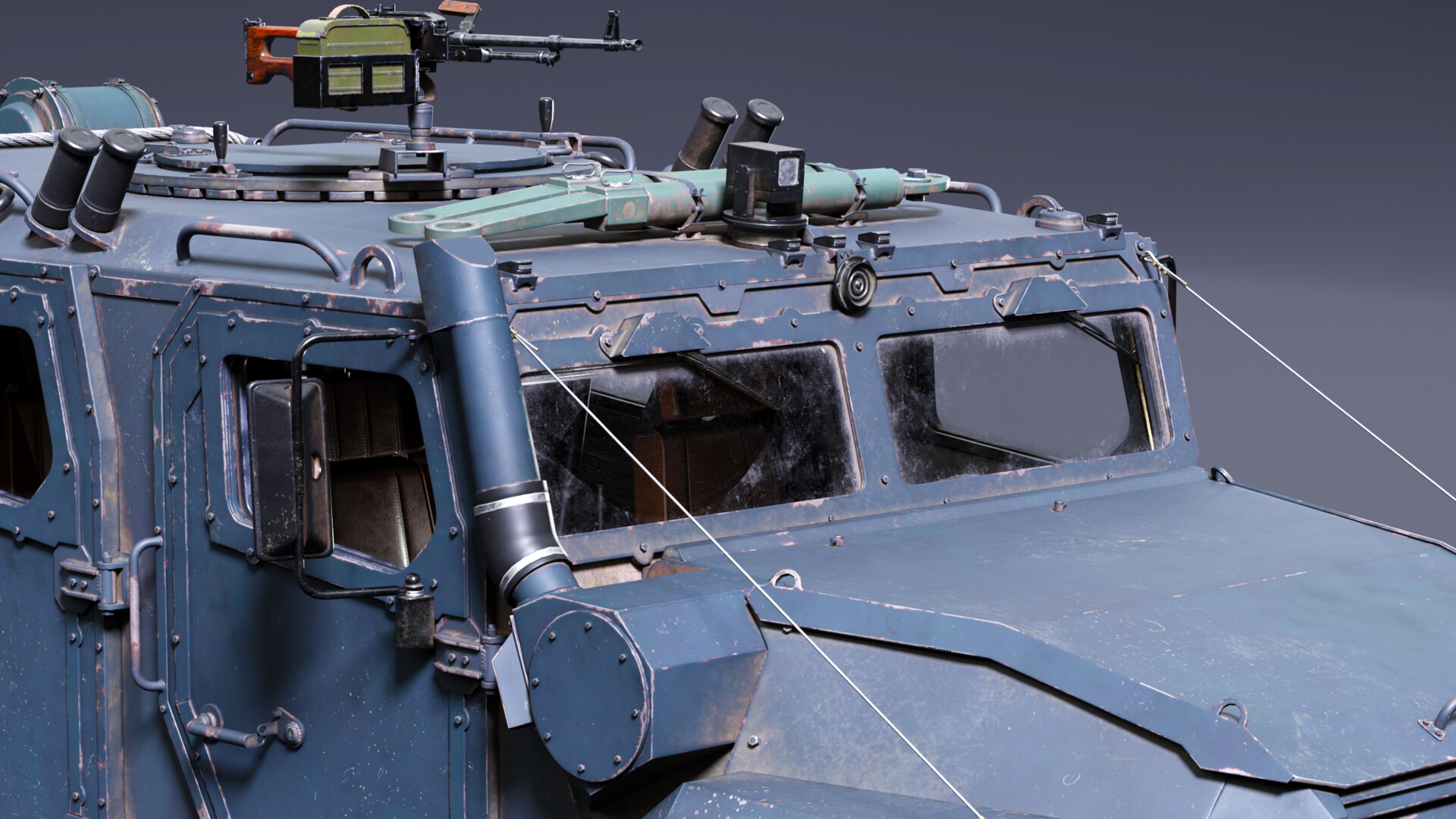 Dmitry Epishkin - Armored multi-purpose vehicle "Atlet"