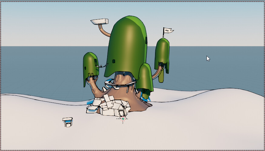 ArtStation - Adventure time - tree house