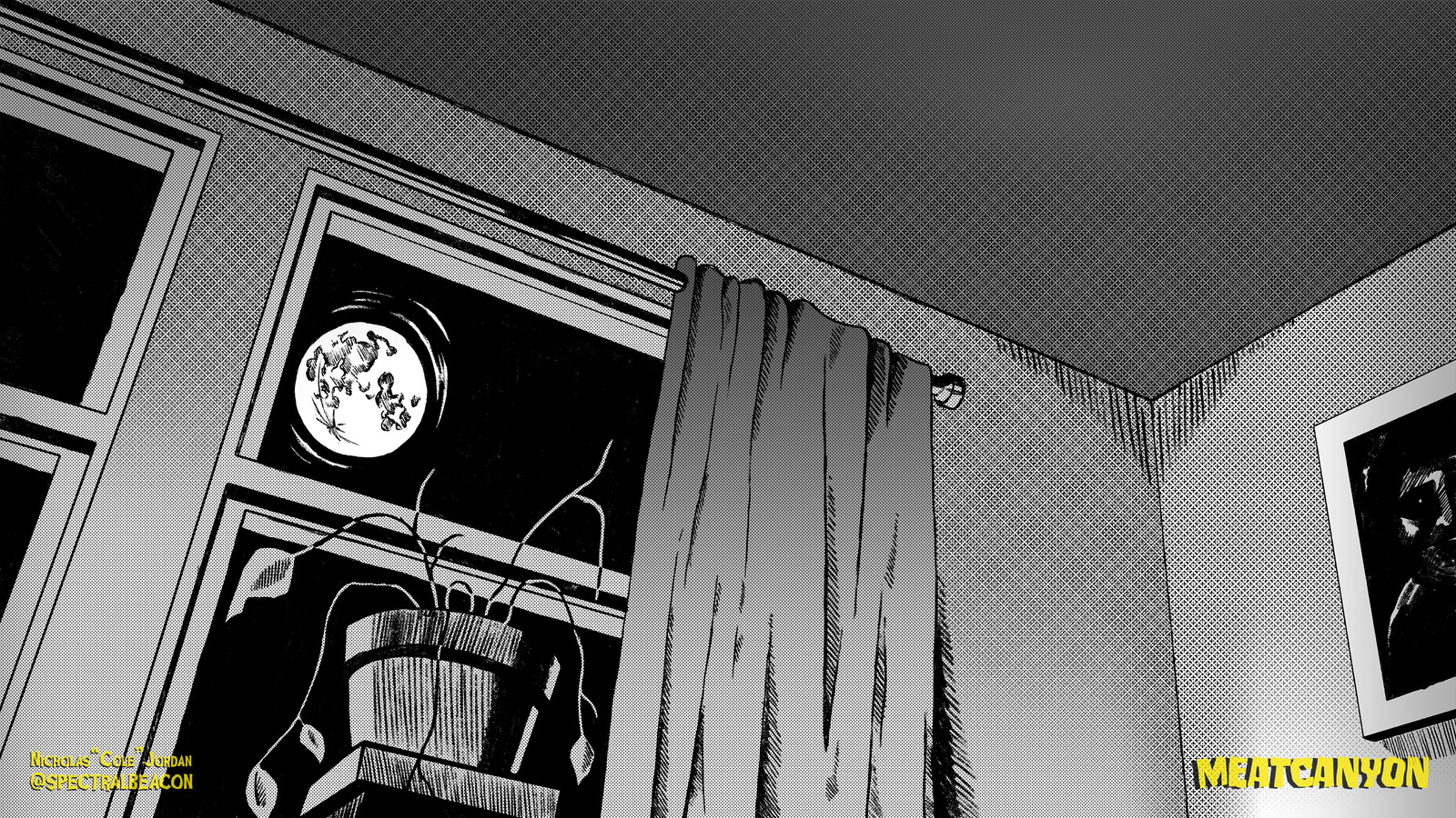 Nicholas (Cole) Jordan - "EARWAX | Melvins Macabre" Background Art