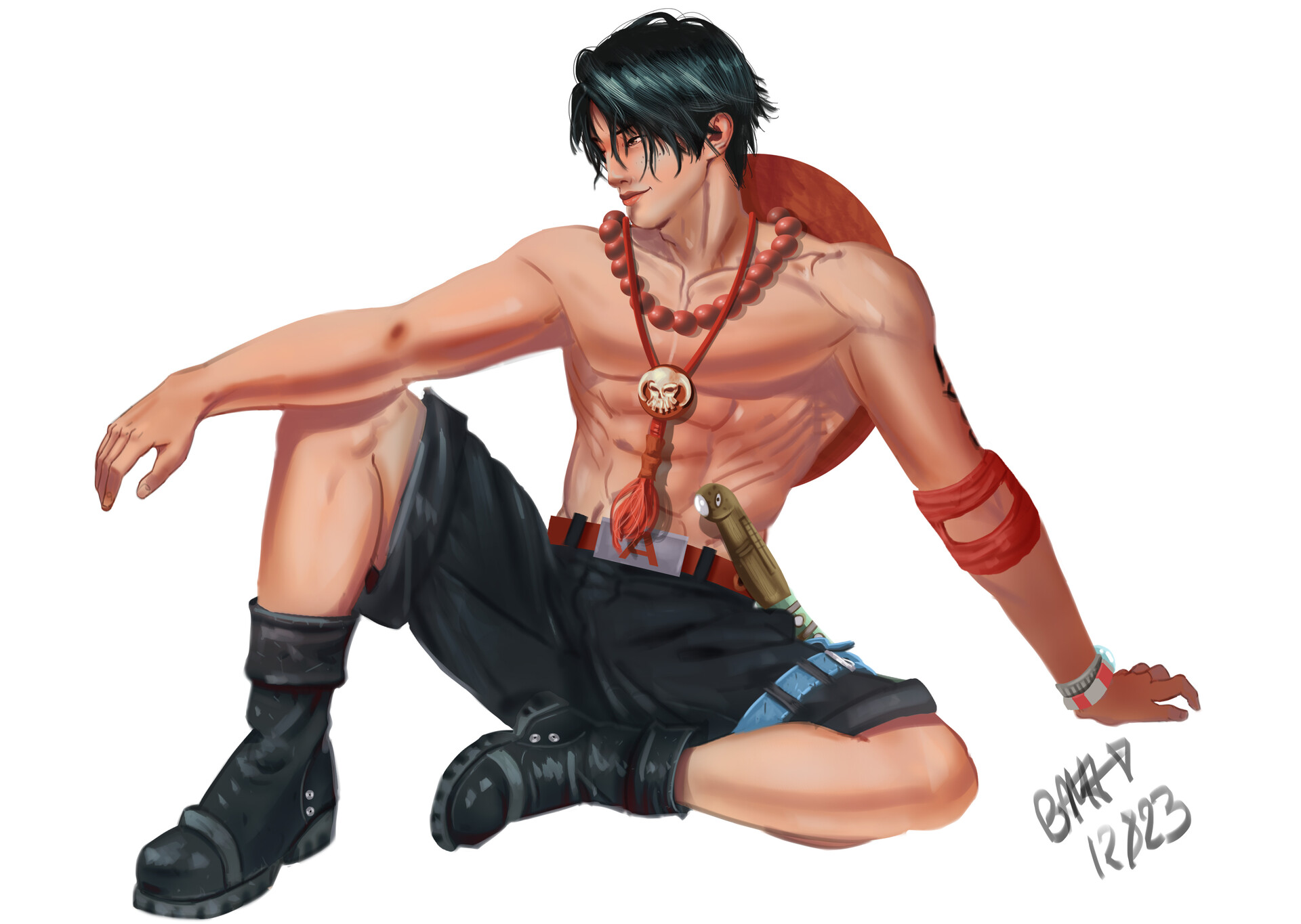 ArtStation - Portgas D. Ace