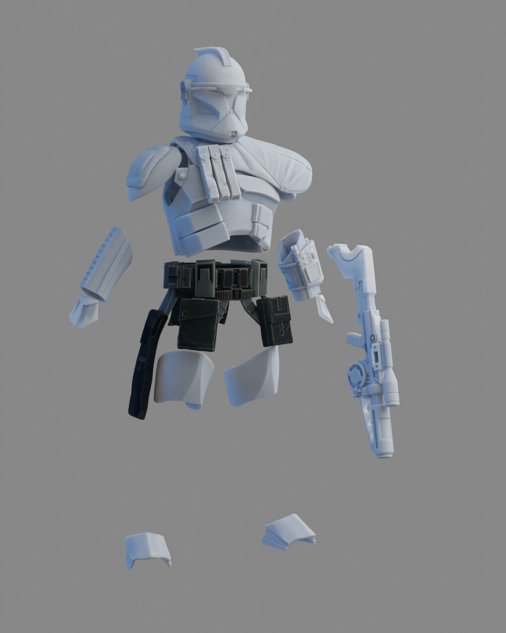 Craig Smith - ARC Trooper / Alpha 17 - 1/12 Figure 3D models