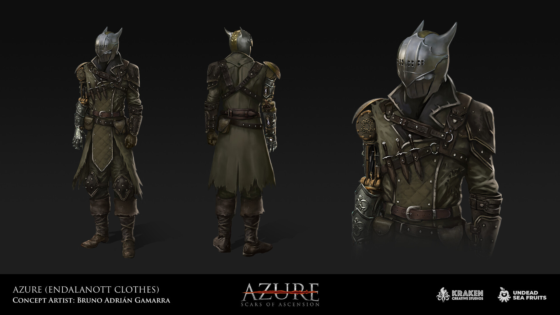 ArtStation - Azure (Endalanott Clothes) Concept