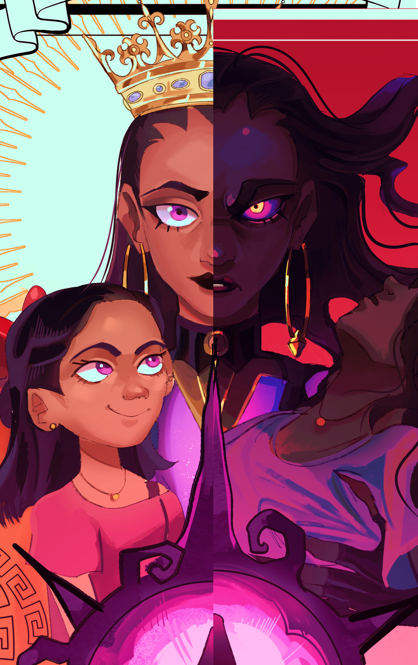 ArtStation - VALORANT fanart-REYNA TAROT