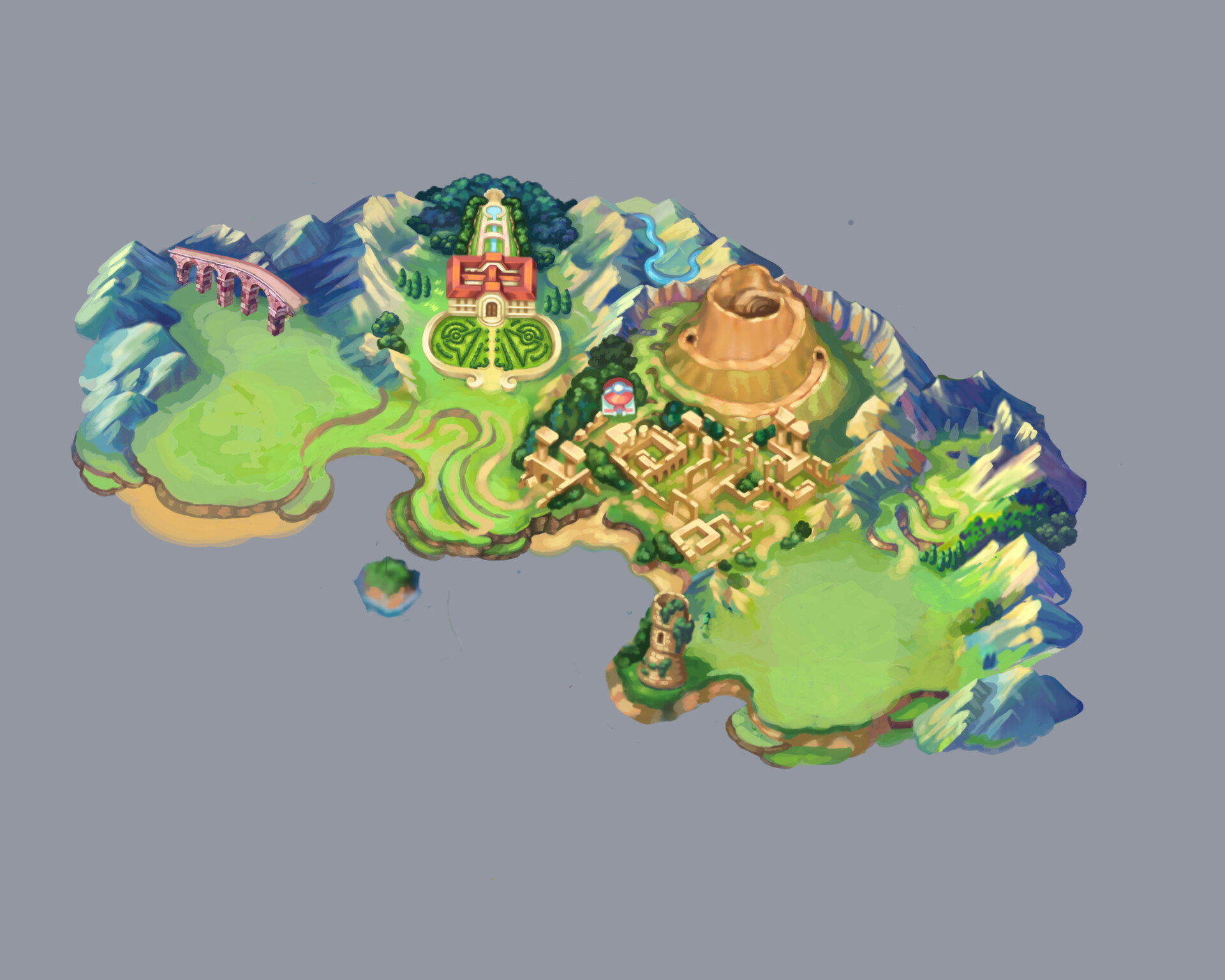 ArtStation - Map design