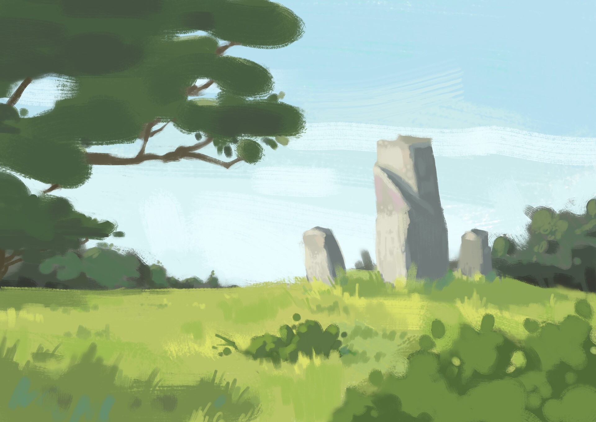 ArtStation - Unstructured Environment Paint