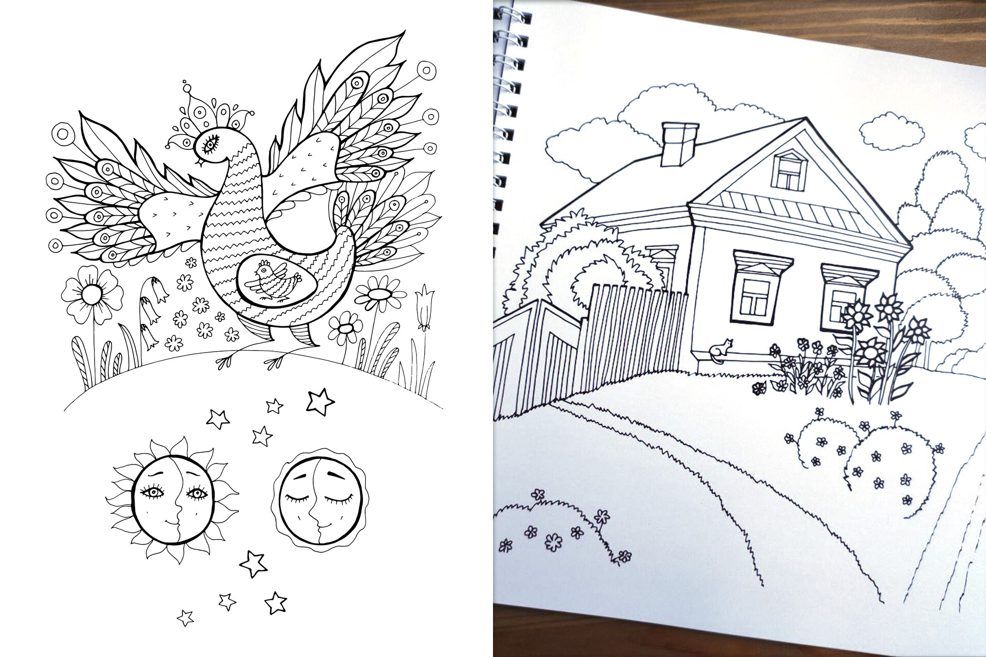 folklore coloring pages