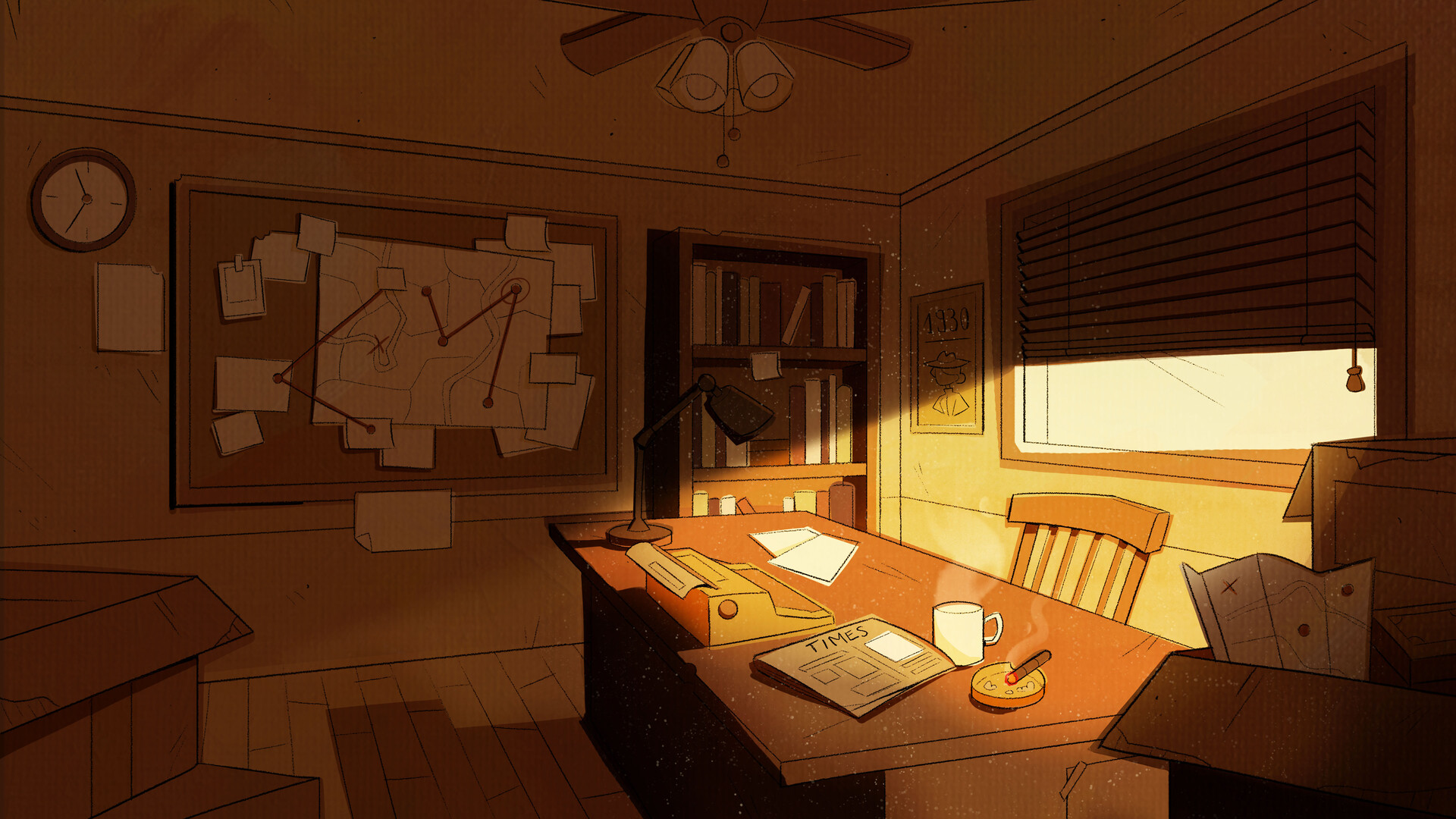 ArtStation - Inspector's office