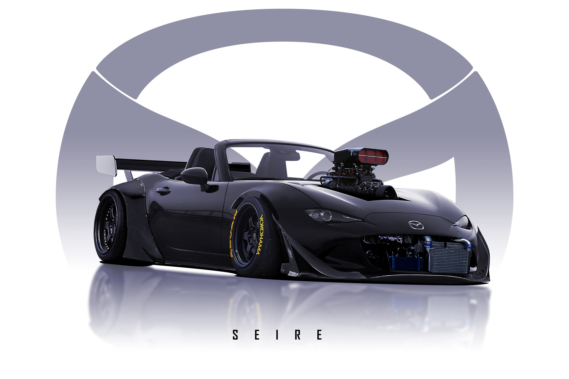 ArtStation - Mazda Miata Mx5 2019 V8