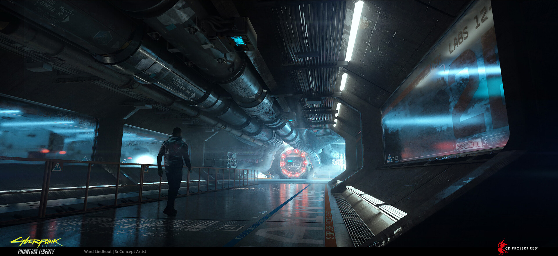 Ward Lindhout - Cyberpunk 2077: Phantom Liberty - Bunker Concepts