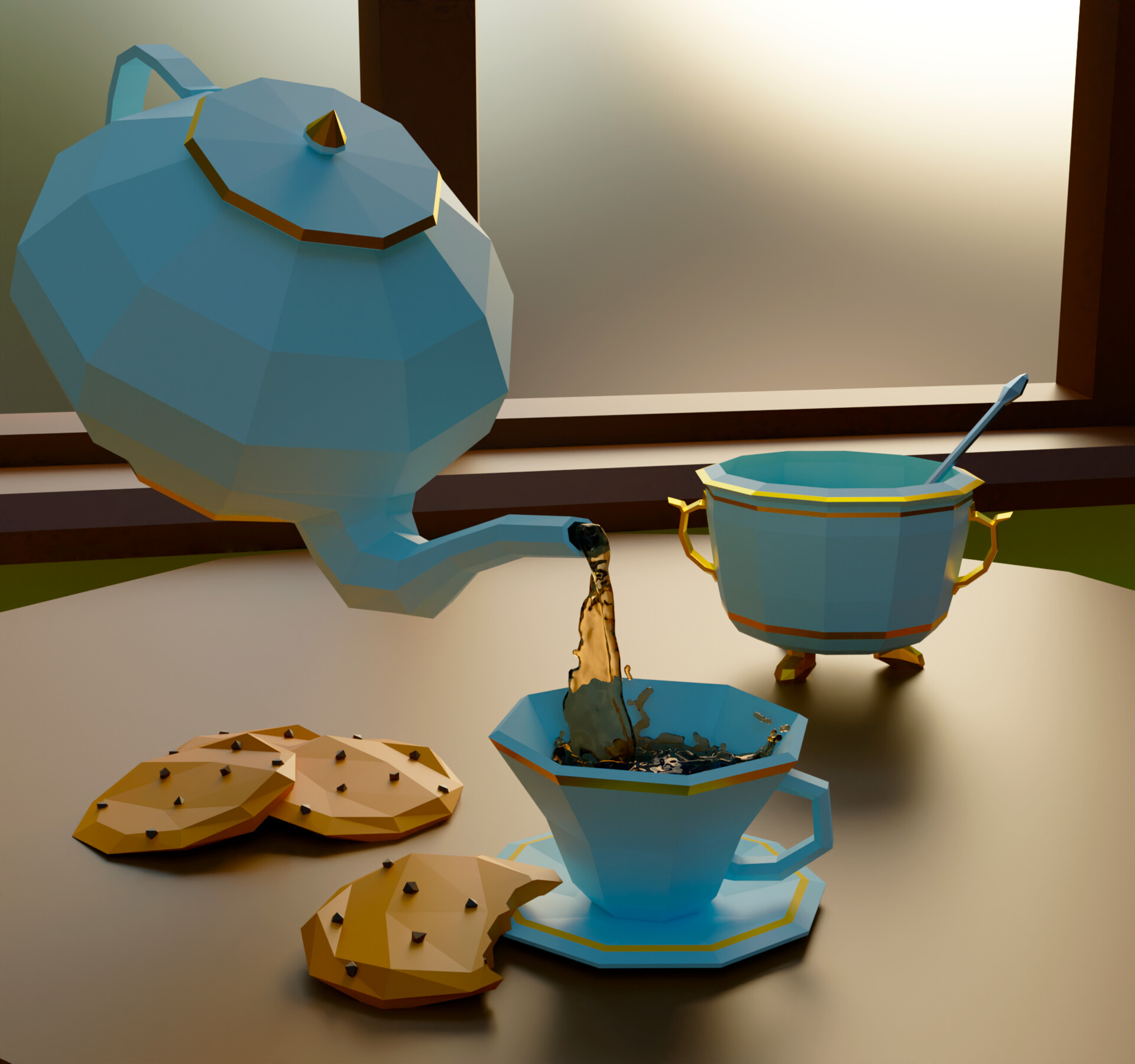 ArtStation - Enjoy your tea, please.
