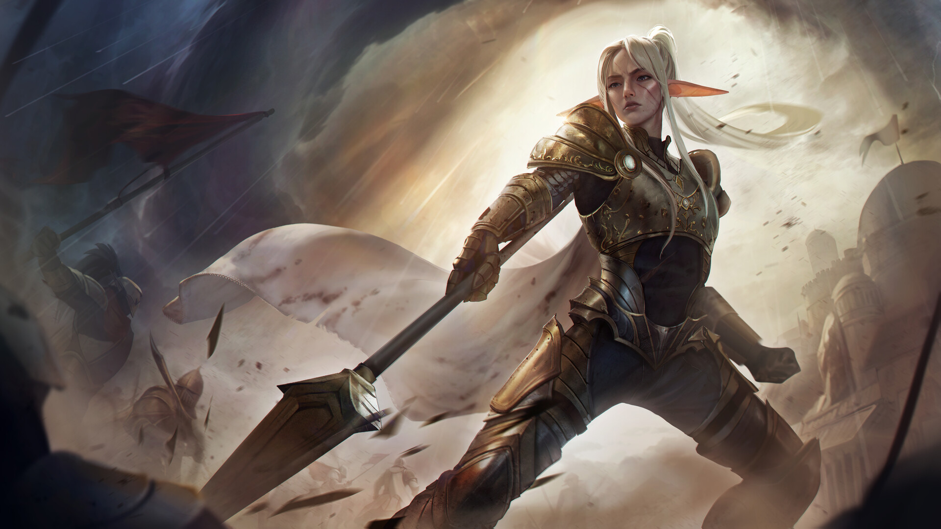 ArtStation - Golden Knight