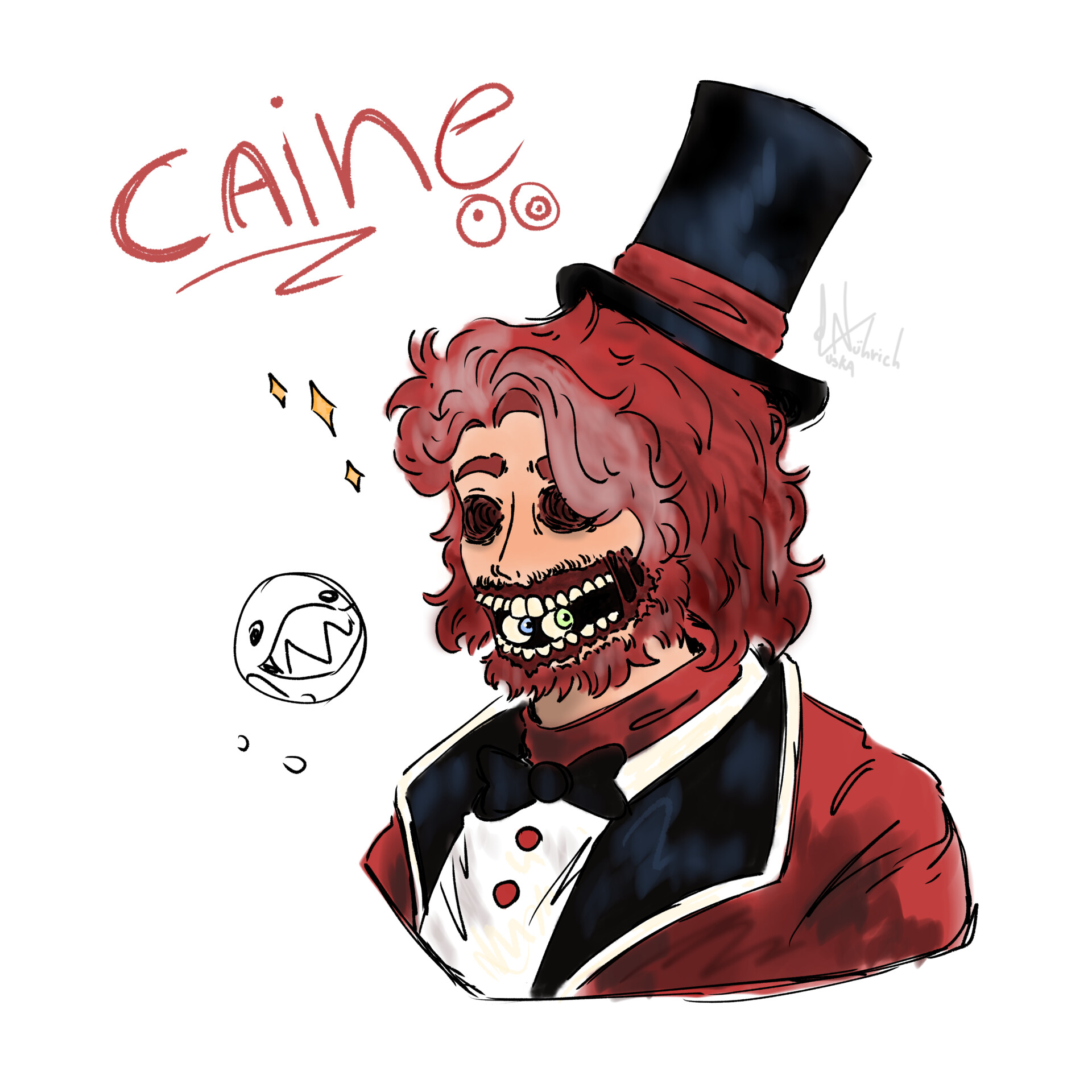 Artstation Caine The Amazing Digital Circus Fanart