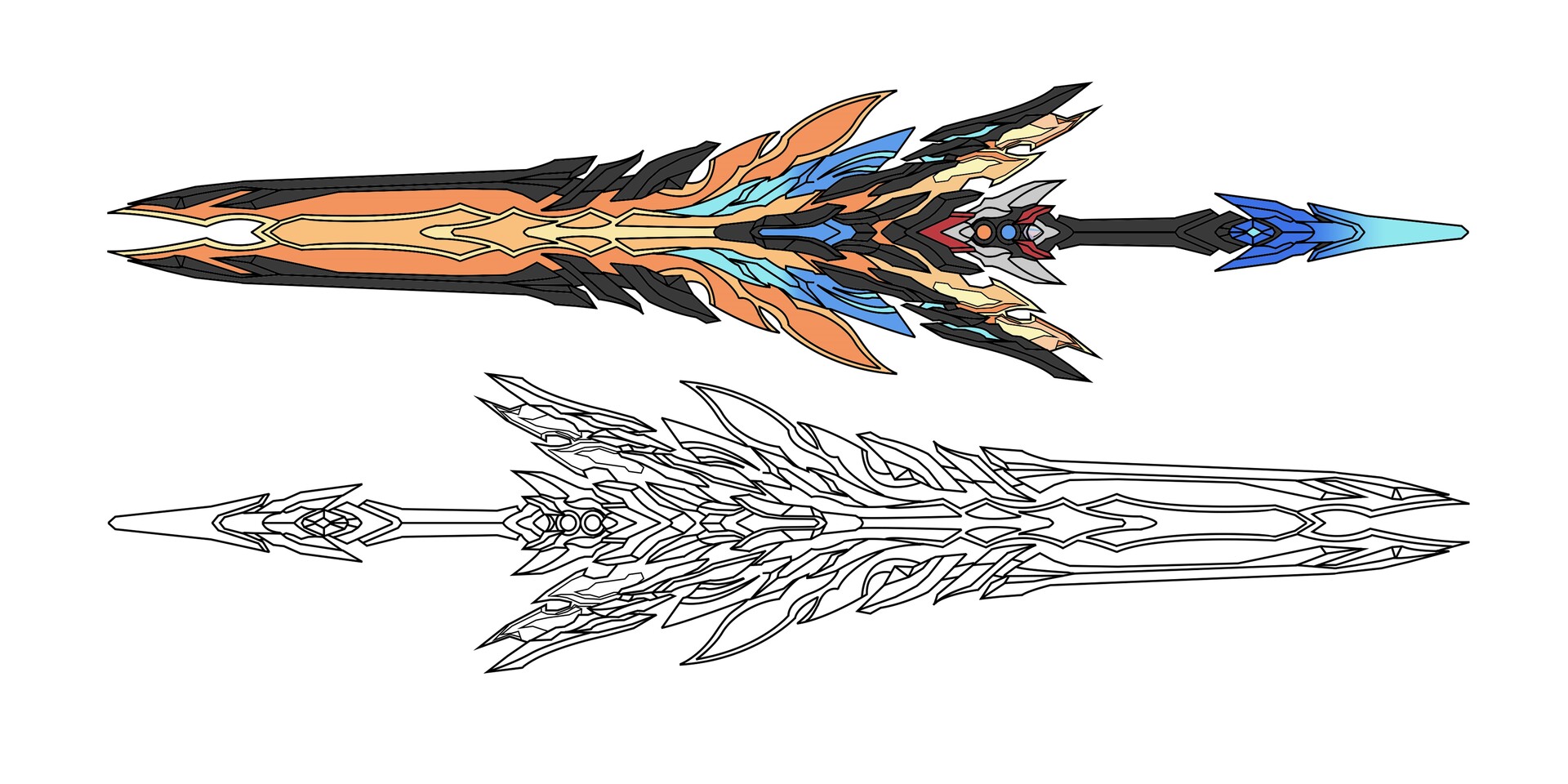 ArtStation - Diabolic Shuhadaku of Uriel Greatsword