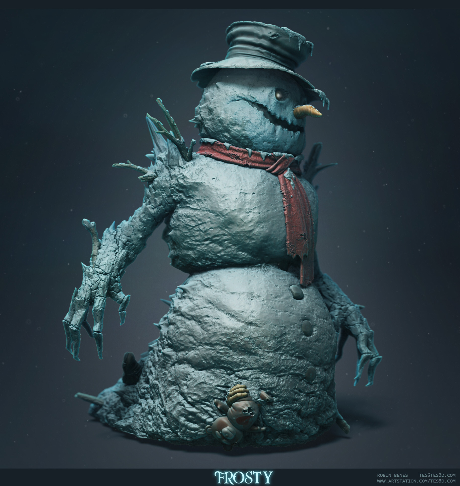 robin benes - Frosty - The Cold Devourer - 3D print
