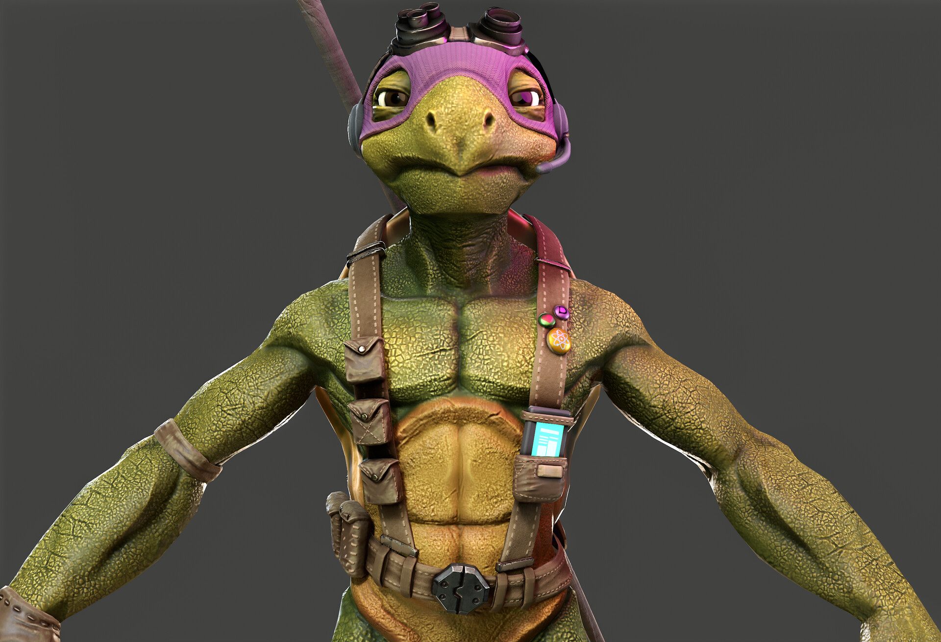 ArtStation - TMNT_Donatello