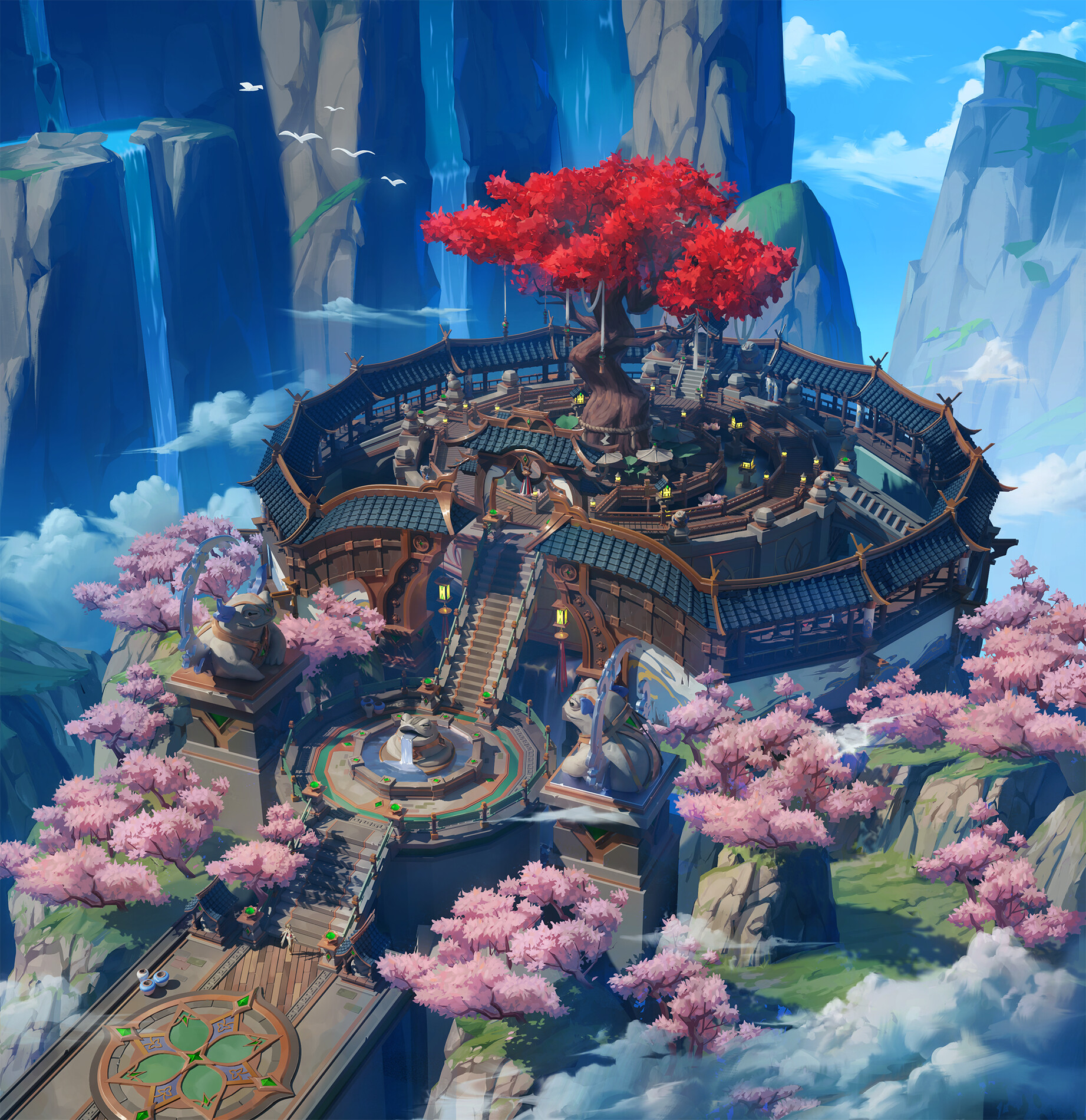 ArtStation - Temple of Toad