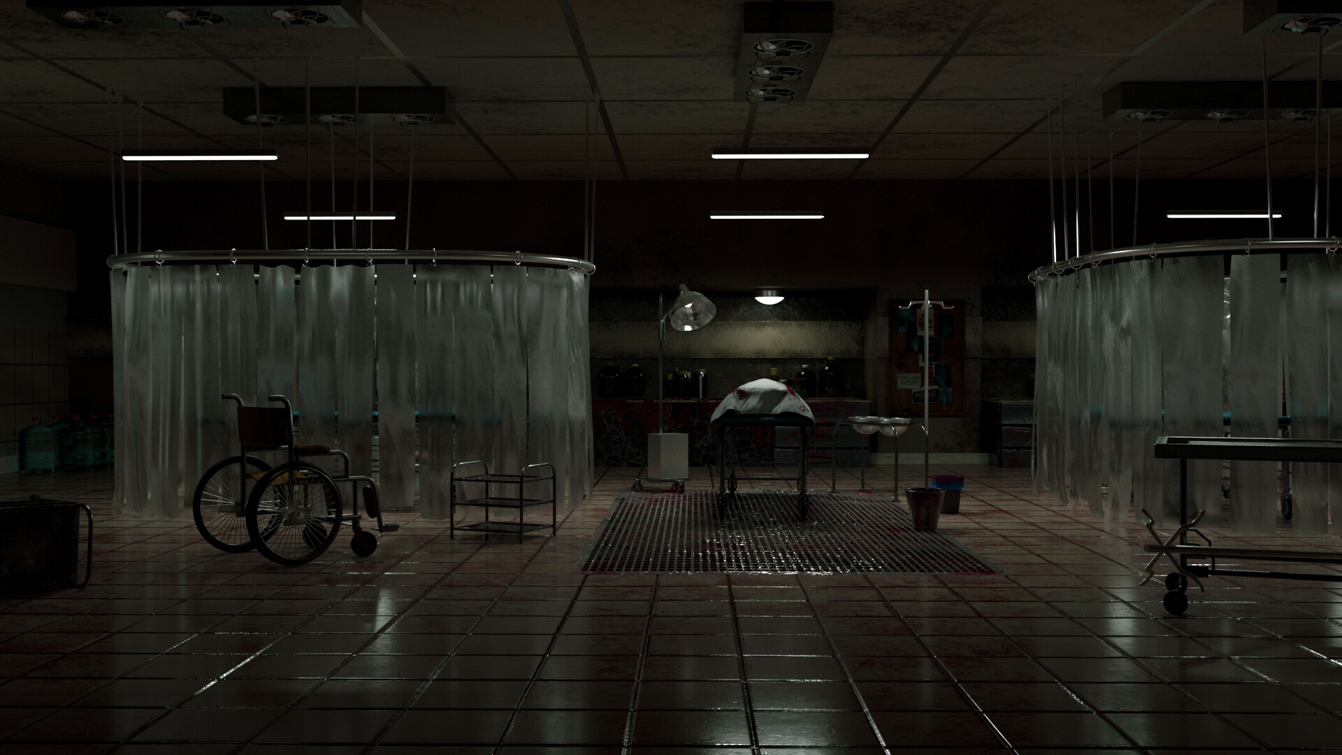 ArtStation - Hospital Morgue