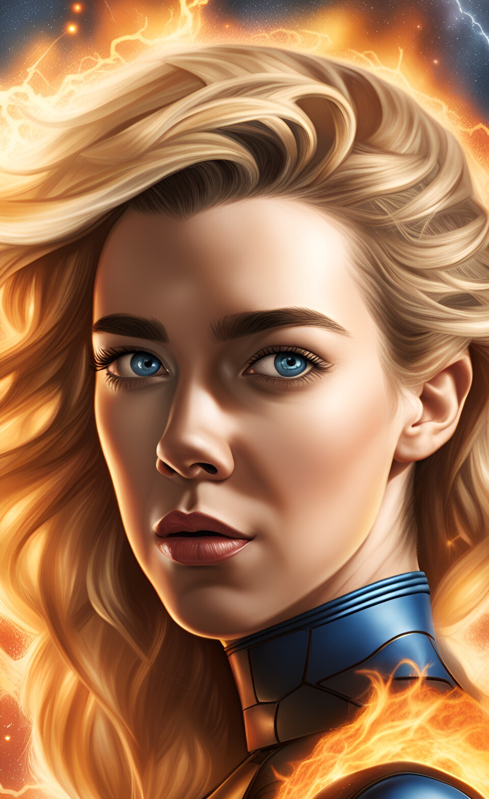 ArtStation - Vanessa Kirby as Invisible Woman