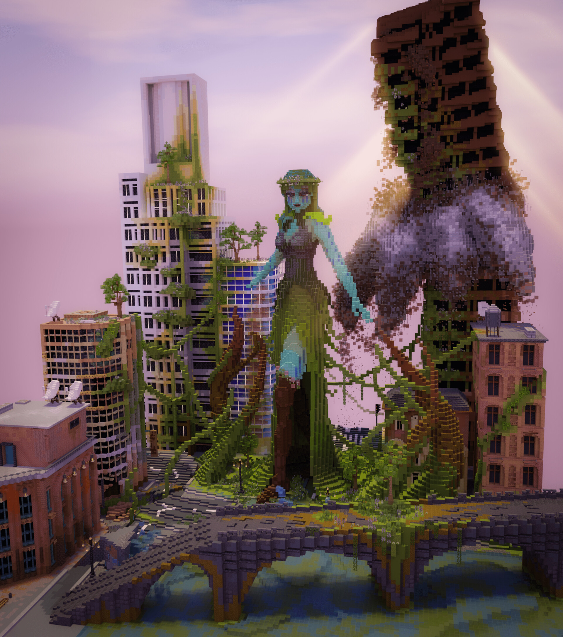 ArtStation - Nature Taking Over