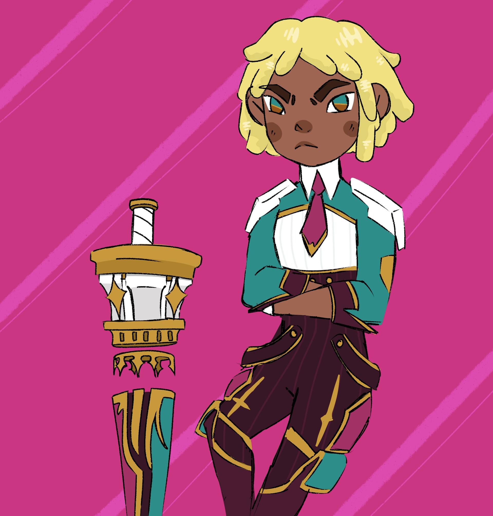 ArtStation - Battle Academia Rell