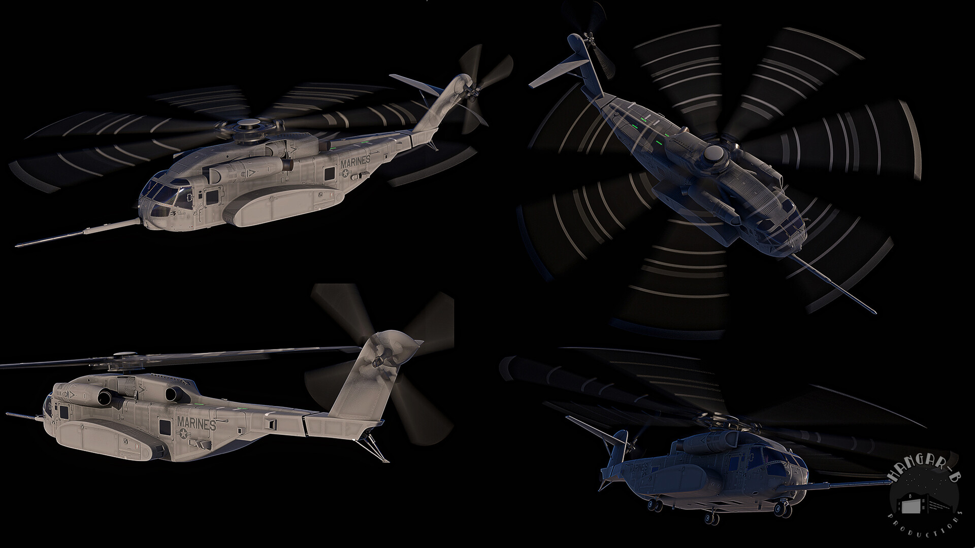 Hangar B Productions - CH-53K King Stallion