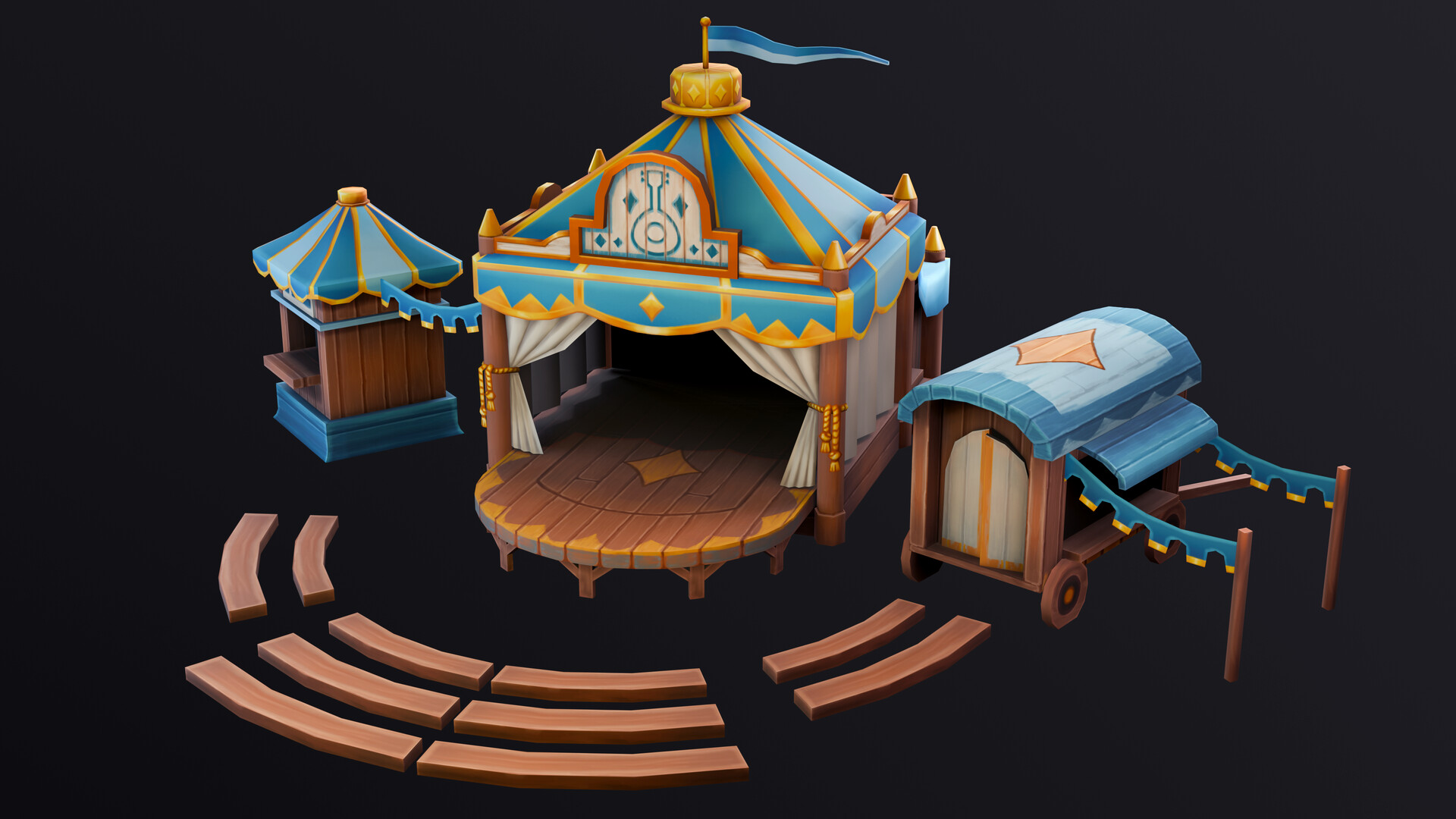 Mariana Hernandez Pardo - Bard Building and props - Shop Titans