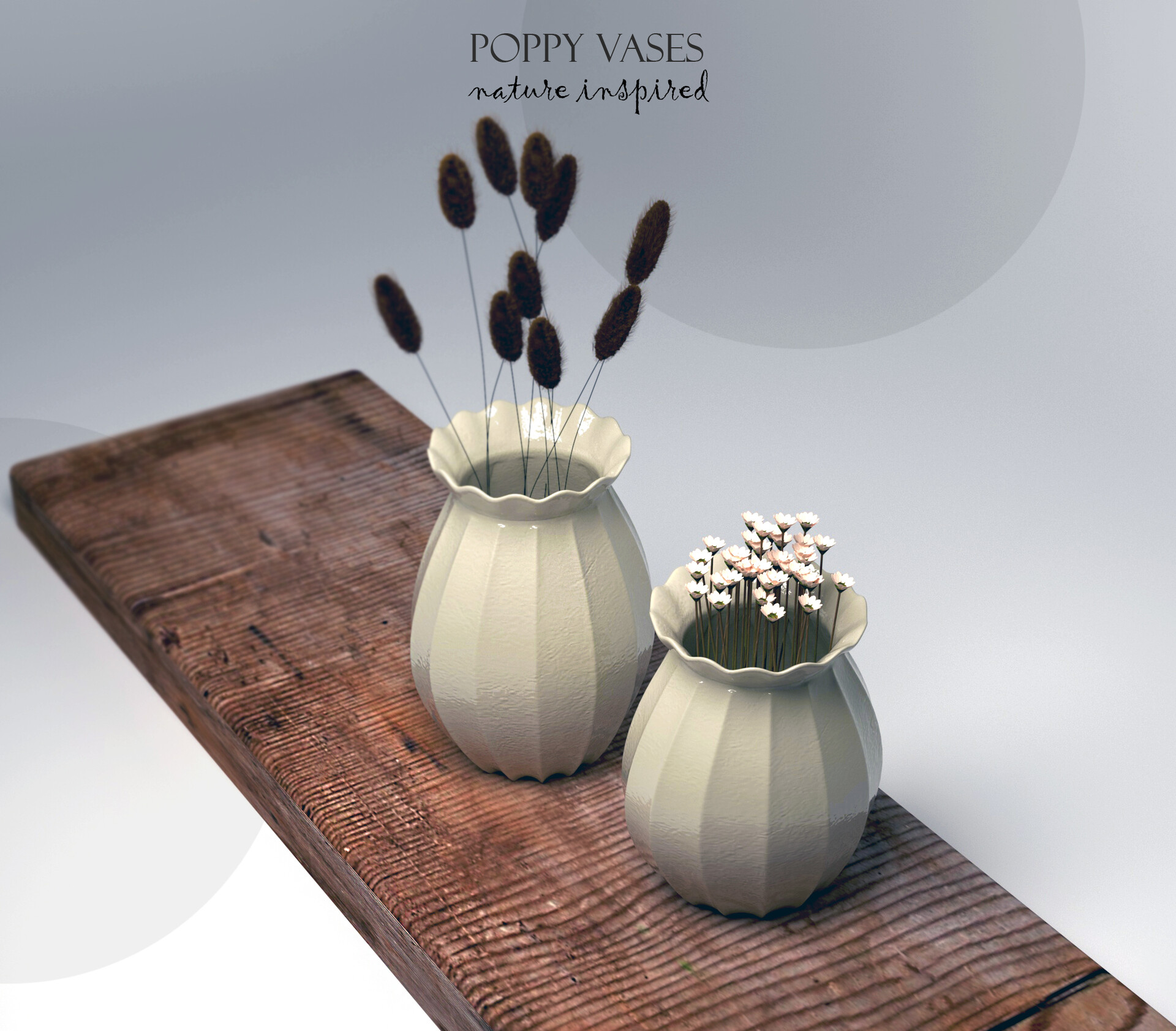 ArtStation - POPPY VASES